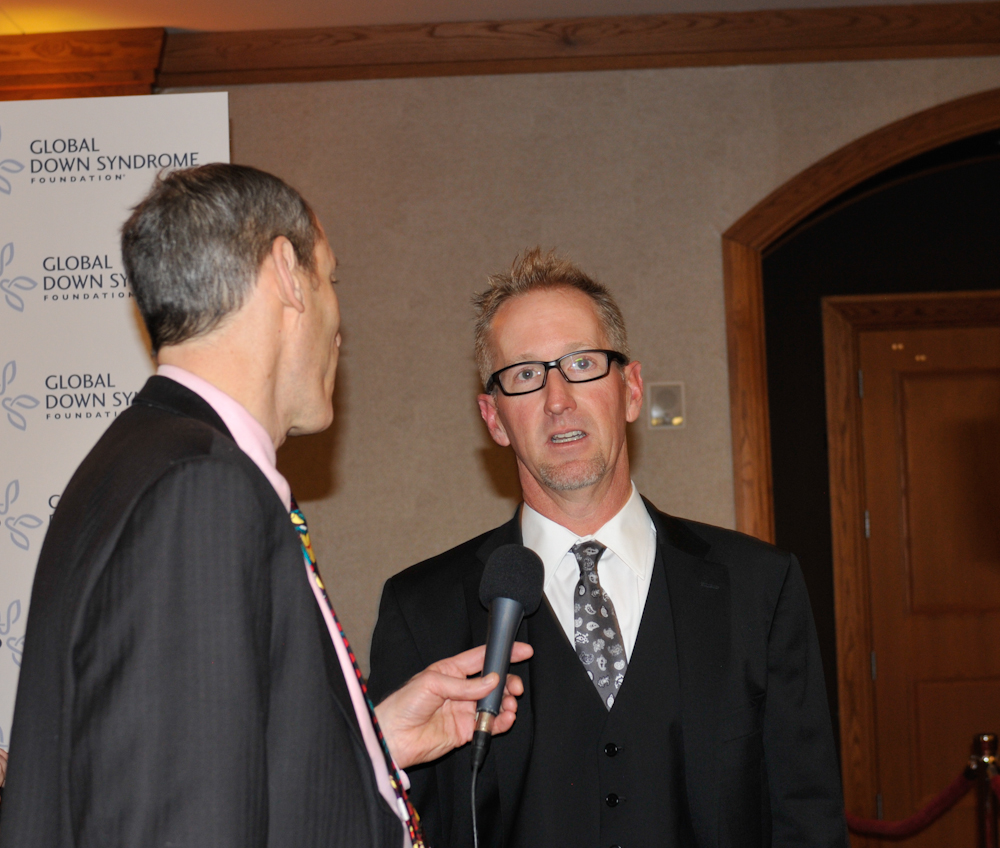 Aaron Harber interviews golfer David Duval