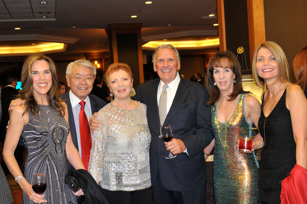 Jan Booth, left, John and Anna Sie, Clark Booth, Ellen Robinson, Laura ...