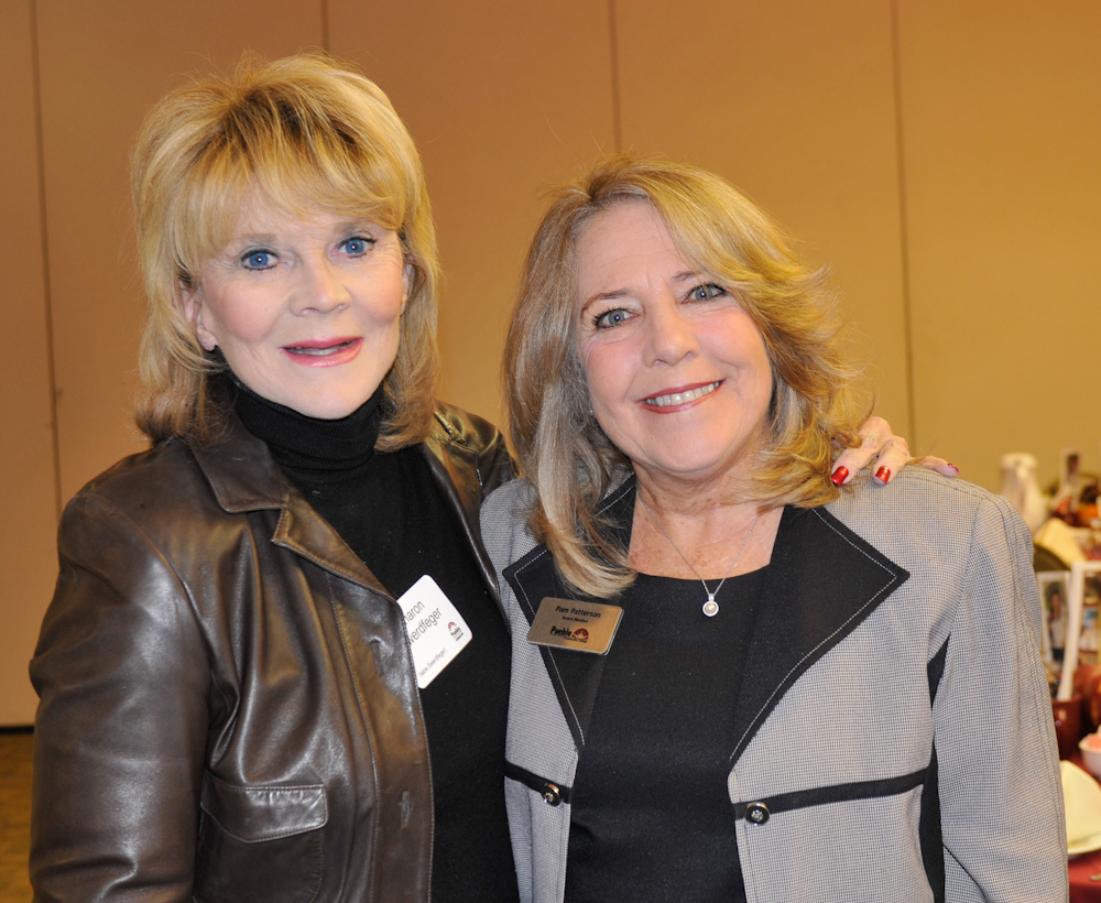 Board President Sharon Swerdfeger, left, and Pam Patterson (also on the ...