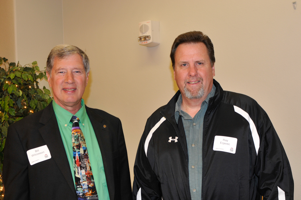 Bill Wilcoxson, left, and Ray Erjavec