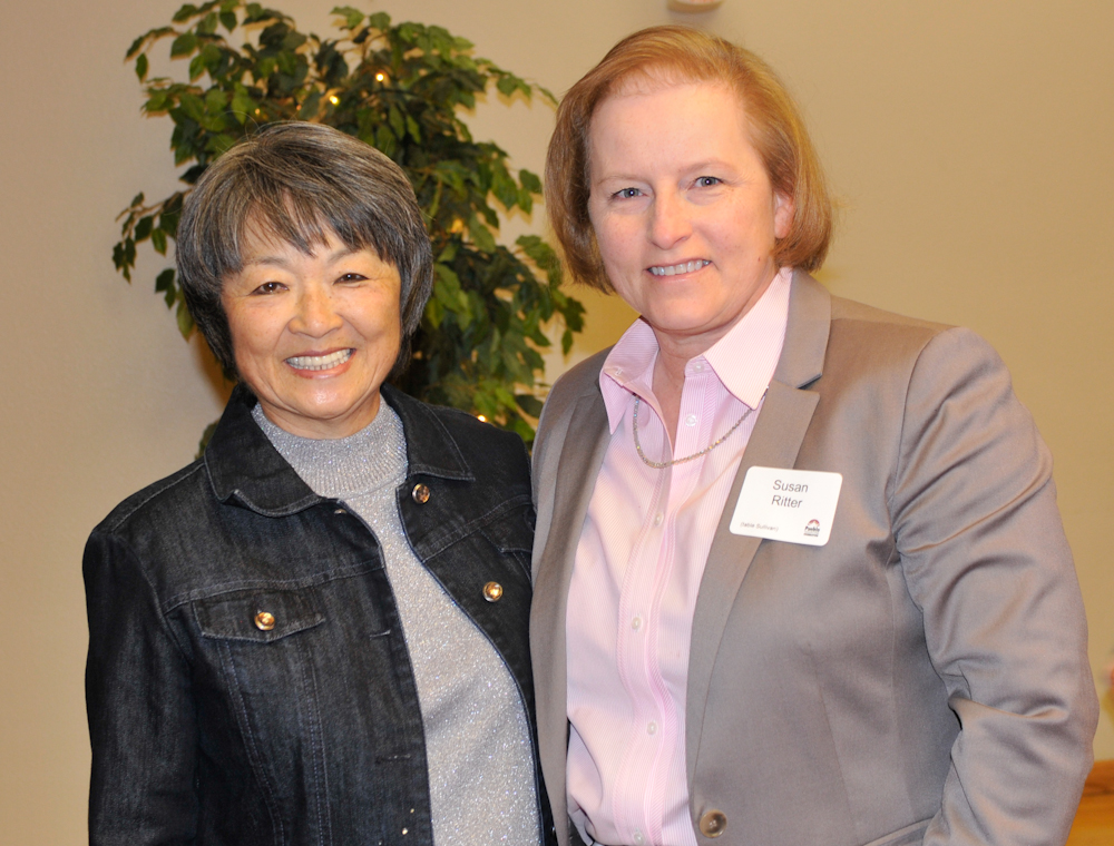 Sue Takaki, left, and Susan Ritter