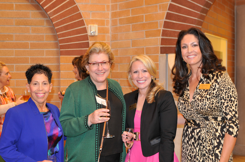 Margot Gilbert Frank, left, Carter Prescott, Ashley Haliko and Marney Andes