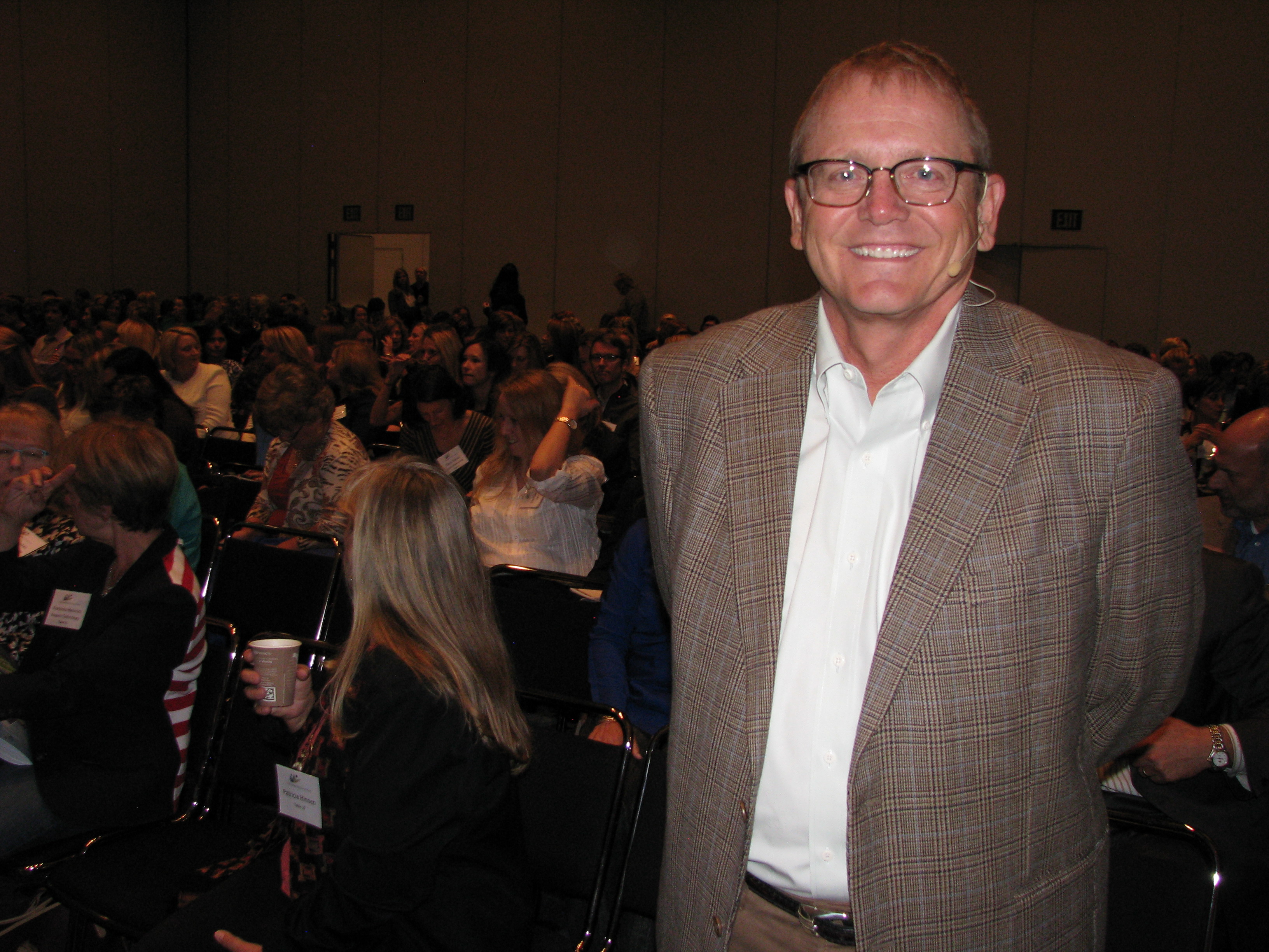 Curt Coffman gets ready to share his wisdom