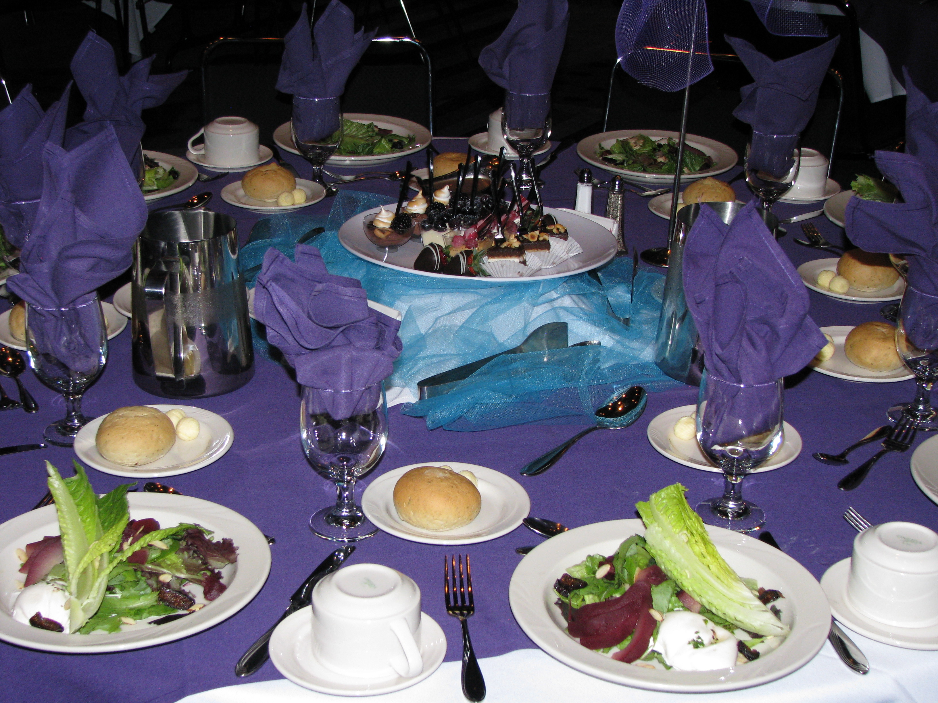 Beautiful tables ready for guests