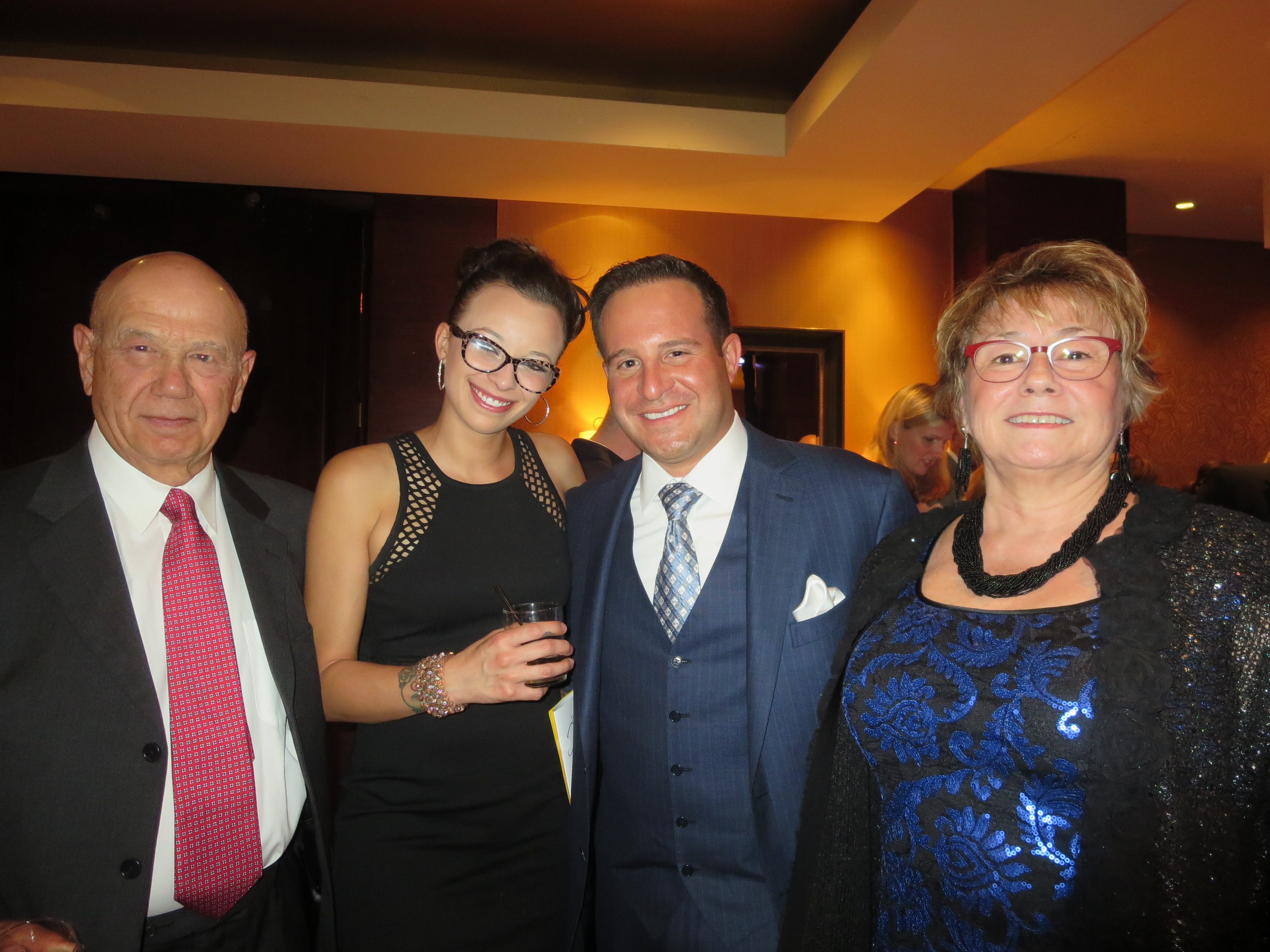 L to R: Tony Vaida, Toccara Conrad, Derek Eichenwald, Cynthia Vaida