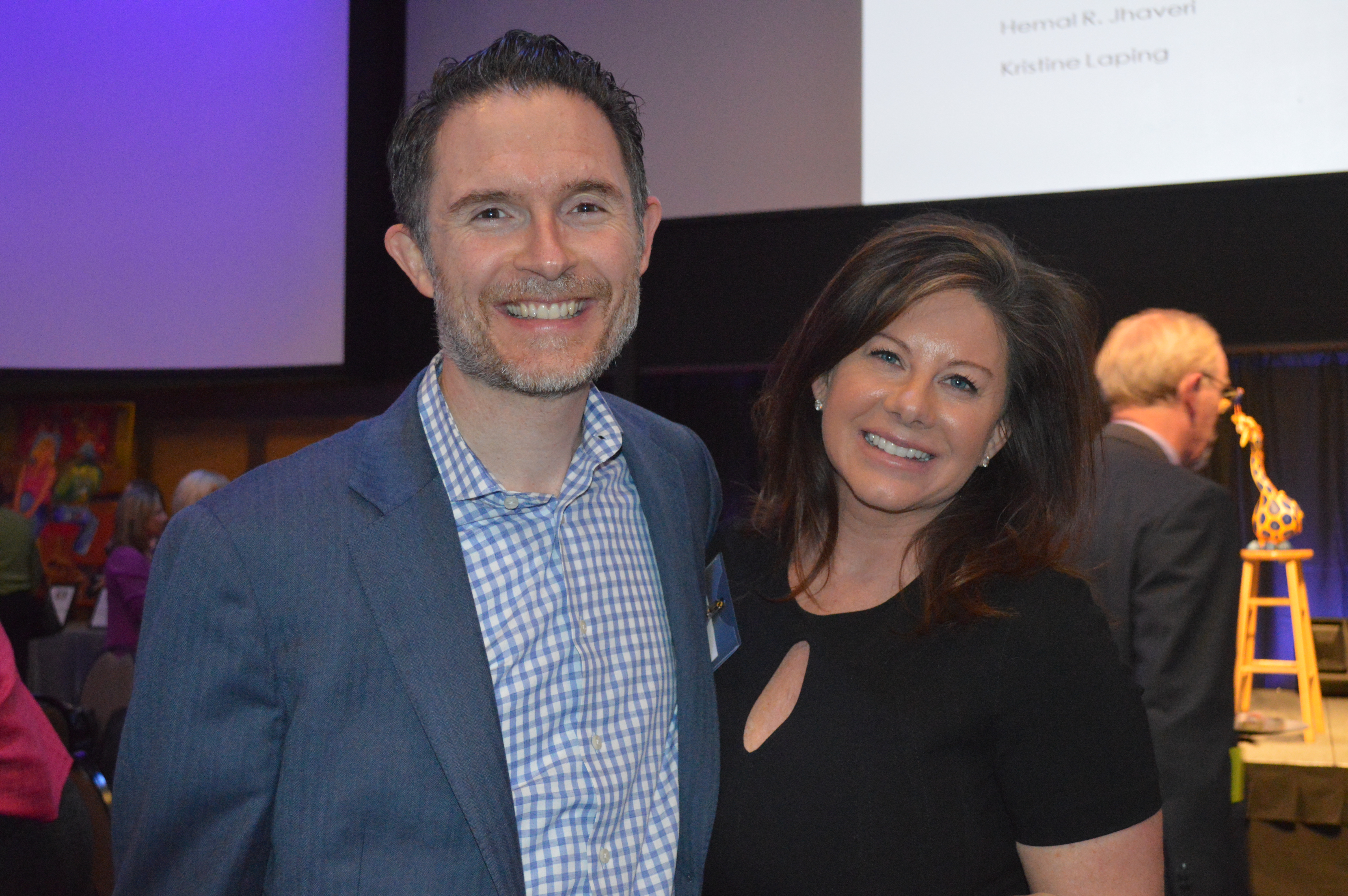 Chris Laping and Jessica Jorgensen