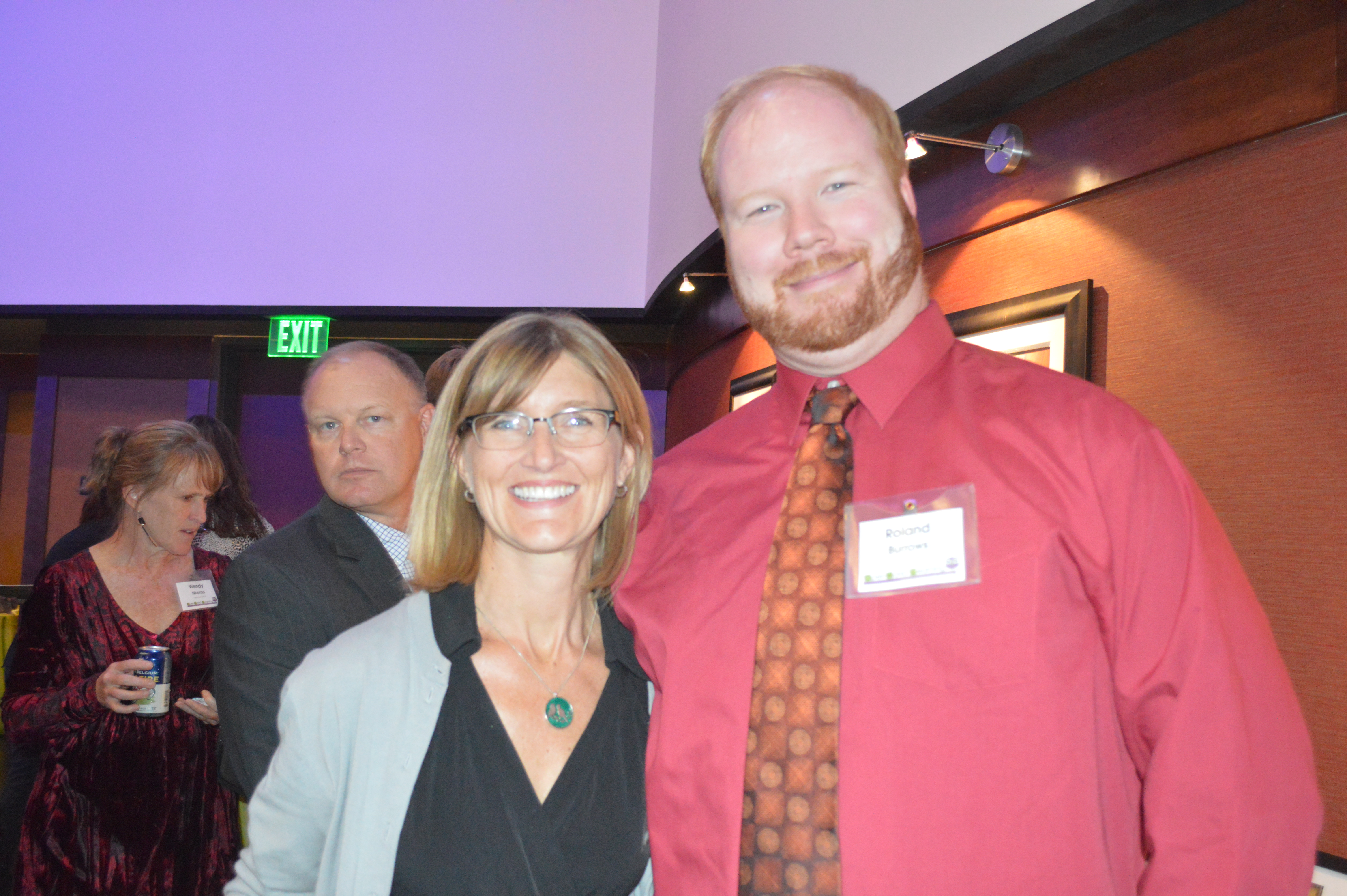 Kim McGrigg and Roland Burrows