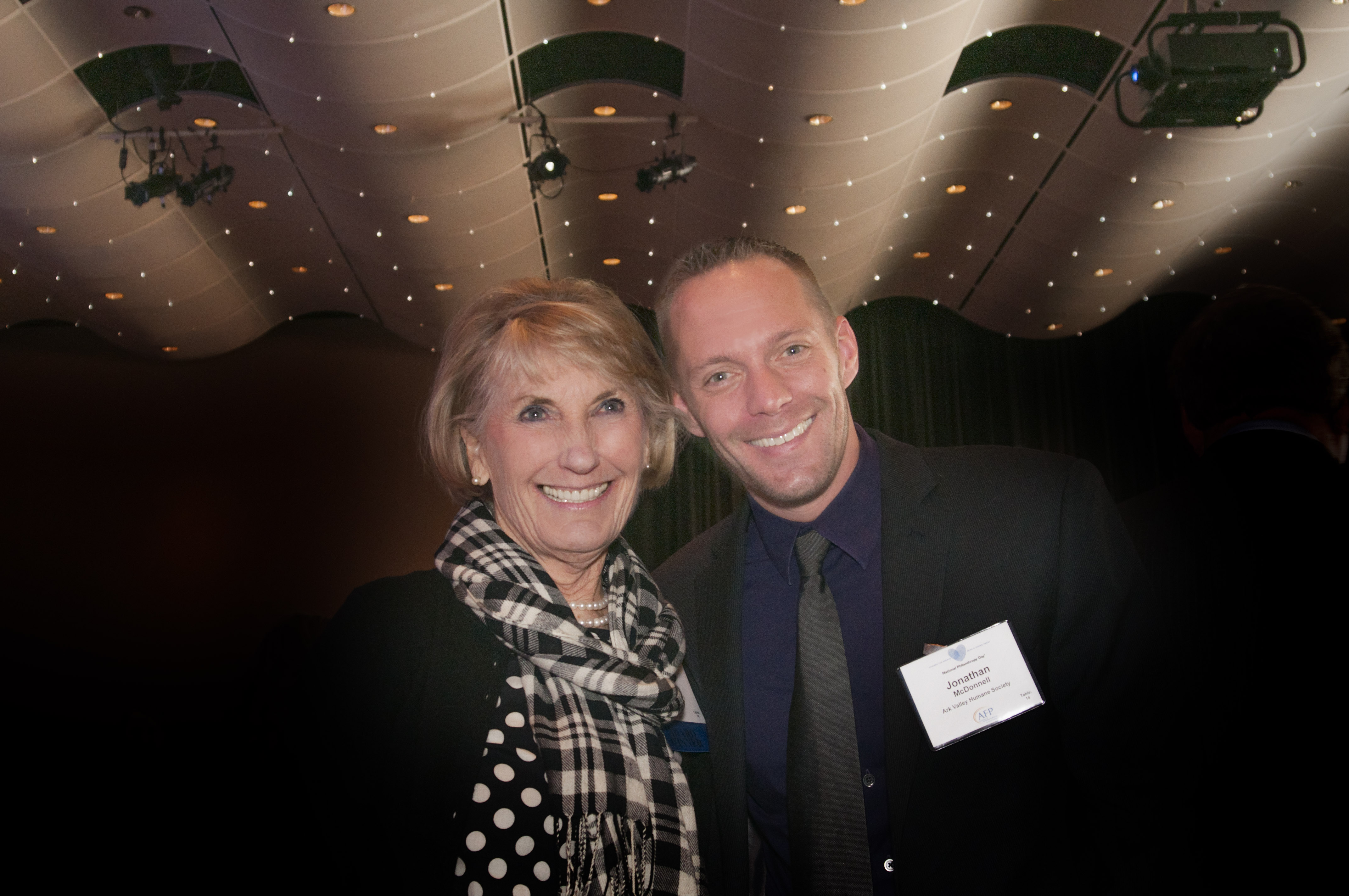 Outstanding Philanthropist Conrad Nelson, Jonathan McDonnell