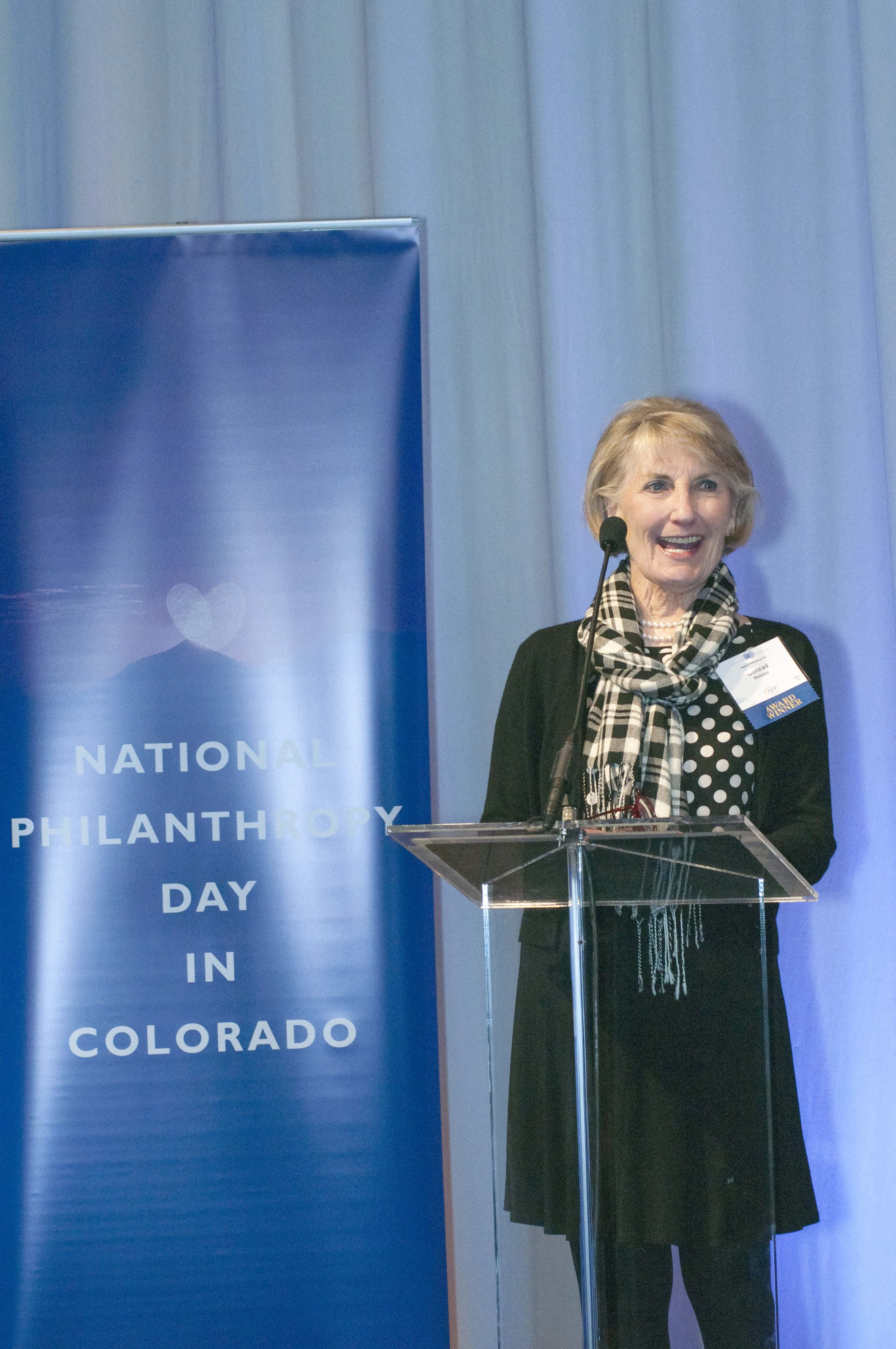 Outstanding Philanthropist Conrad Nelson