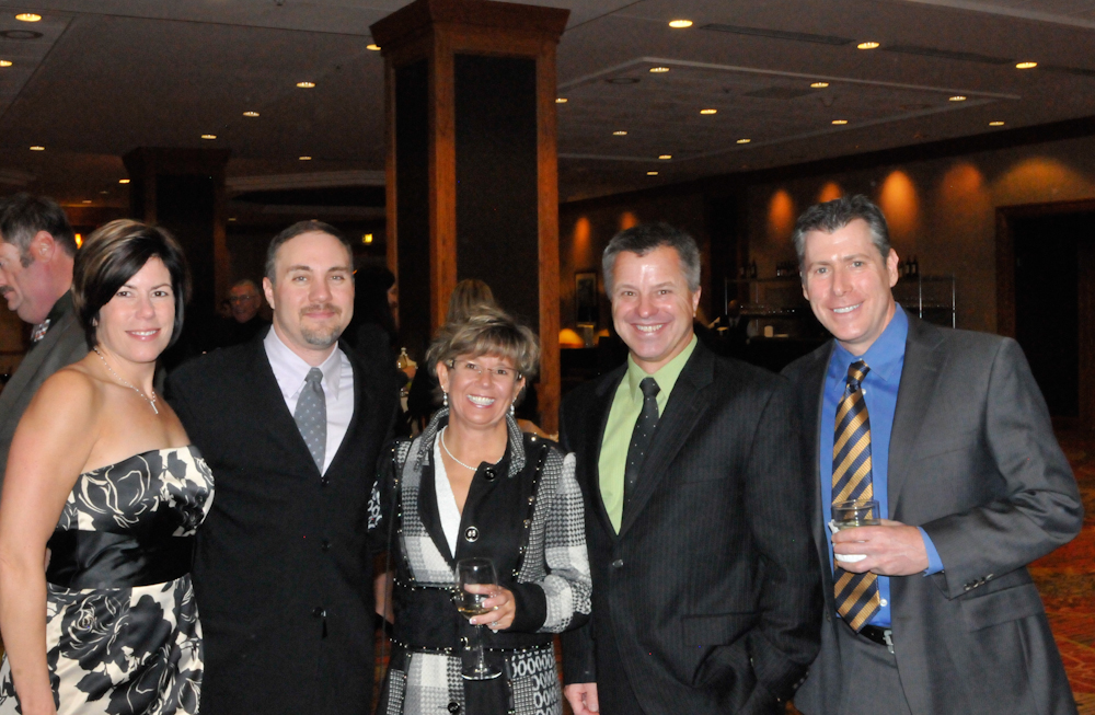 Robin and Brett Spurr (board treasurer), left, Bambi and Sam DeAngelis ...