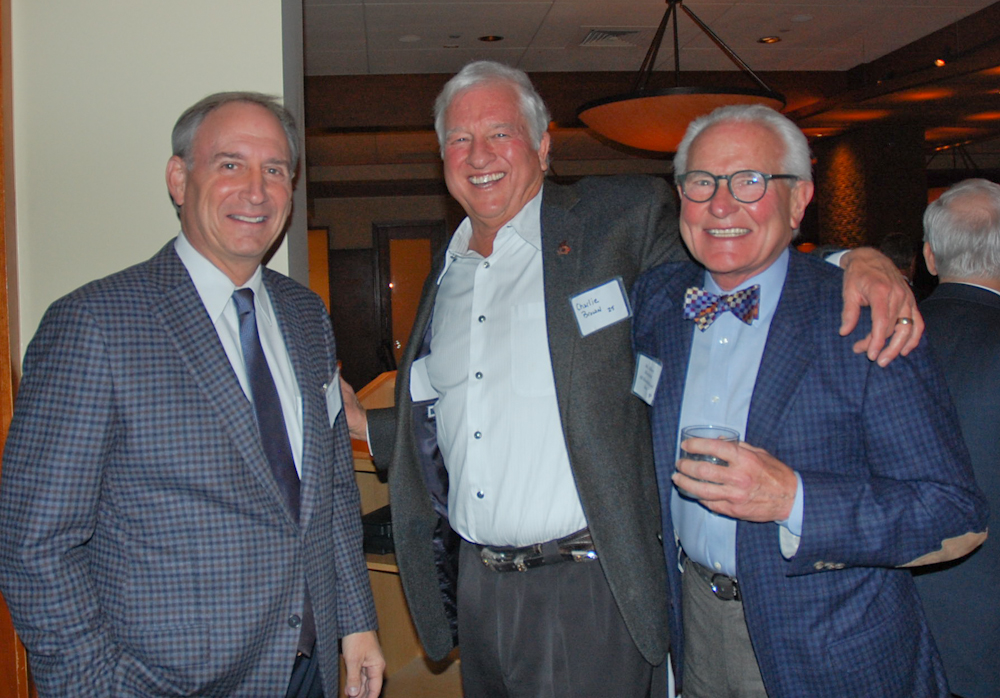 Les Shapiro, left, Charlie Brown and Barry Hirschfeld