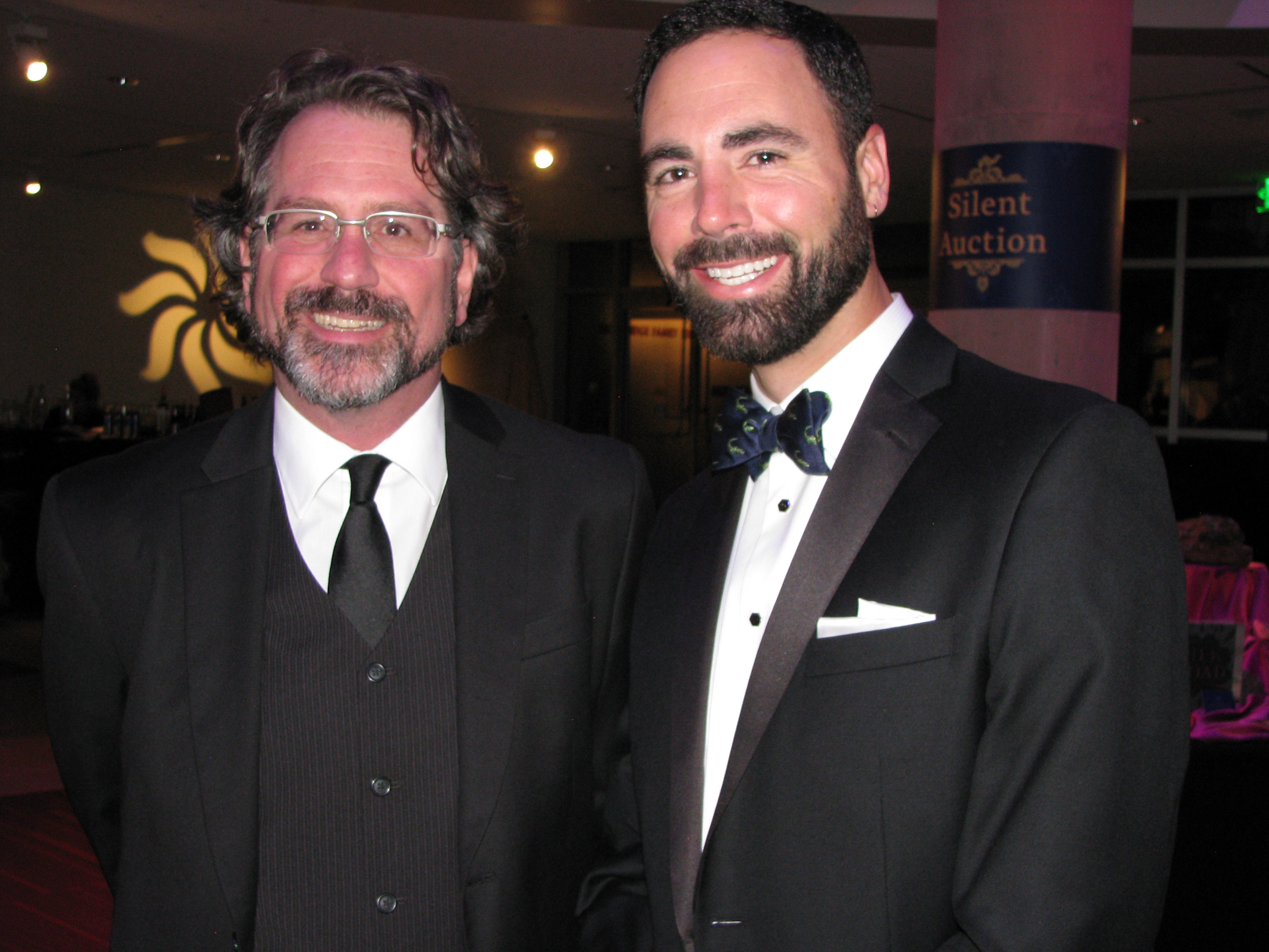 John Demboski, left, and Joe Sertich are proud to support DMNS