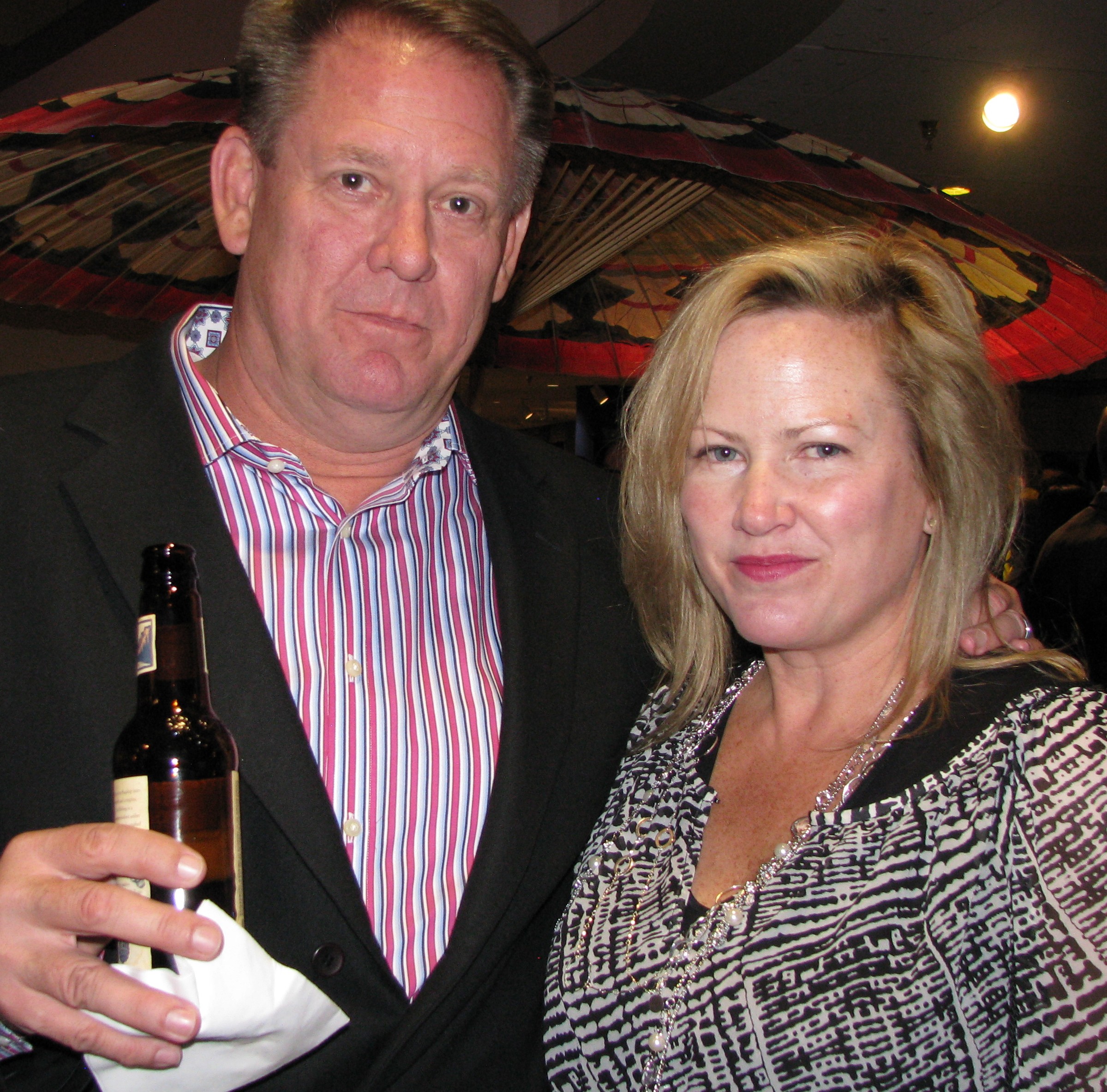 Kelly and Jennifer Ferris take time out for a photo