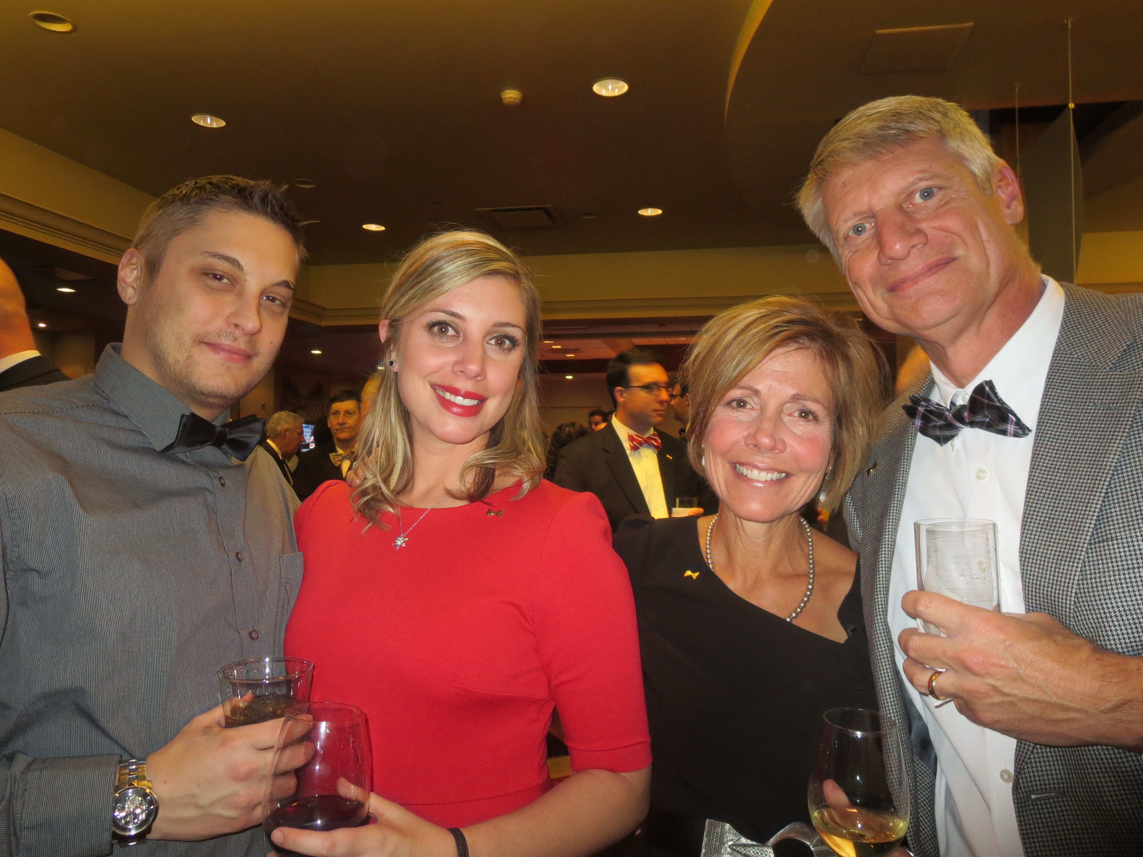 L to R: John & Lauren Palek, Tammy & Mike Randle