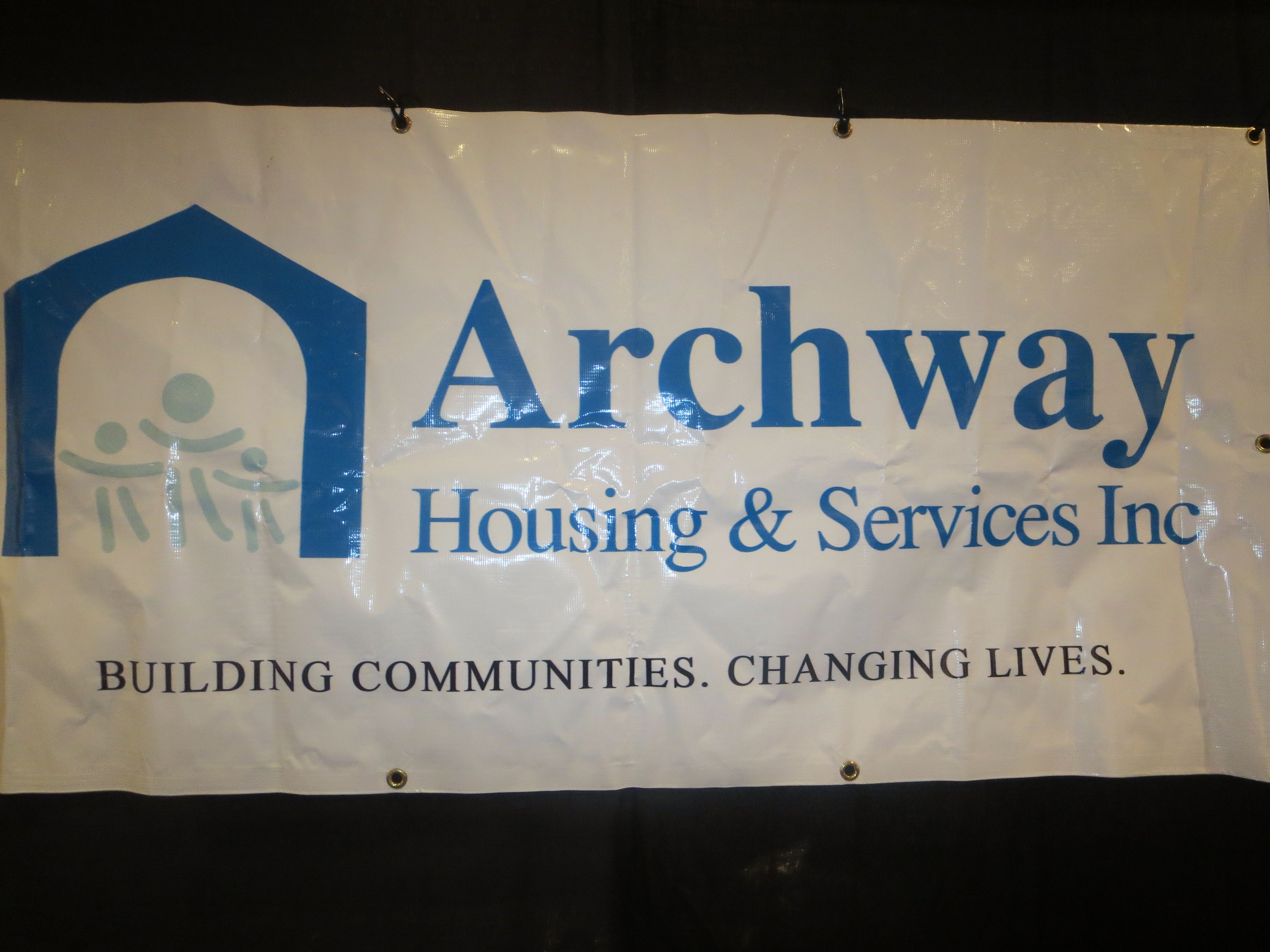 Archway banner