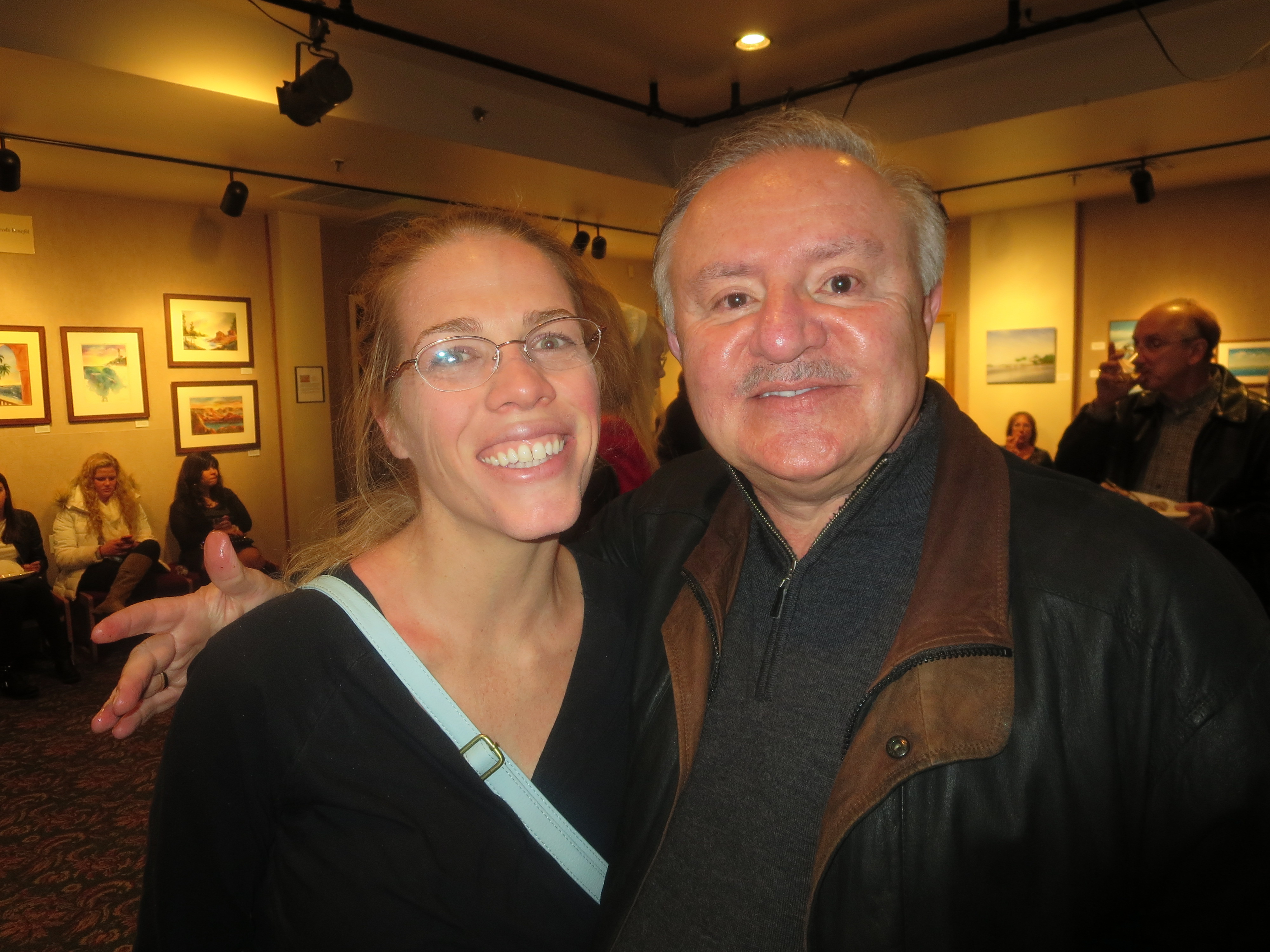 Lisa Bloomquist and Mark Gallegos