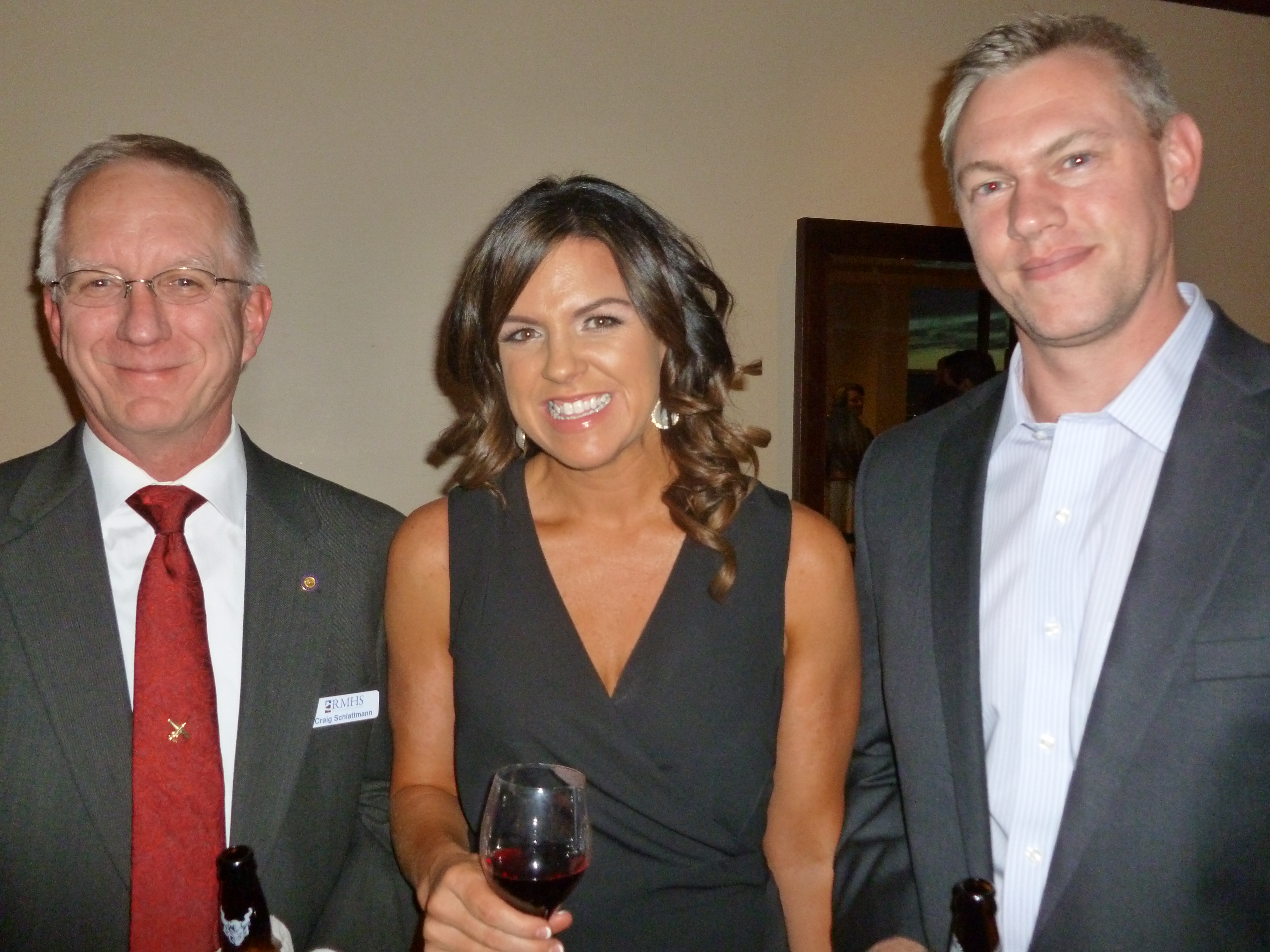 (l to r): Craig Schlettmann, and Keelee and Michael Burtch
