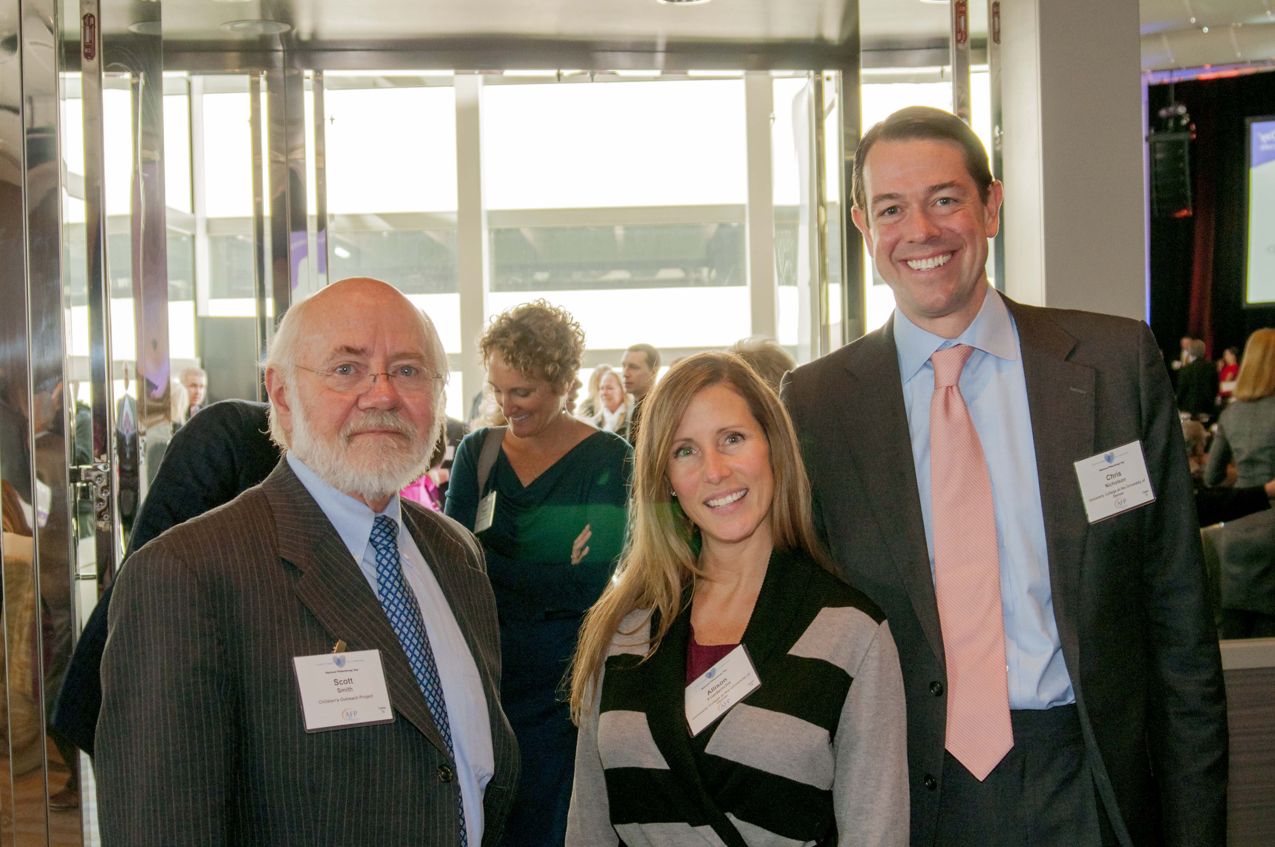 Scott Smith, Allison Friedrichs, Chris Nicholson