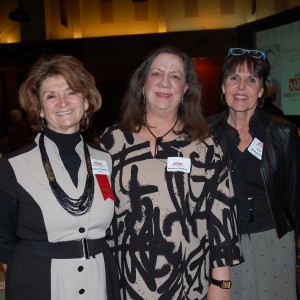 Frank Melone, left, honoree Tanja Butler-Melone and Deb Bittner
