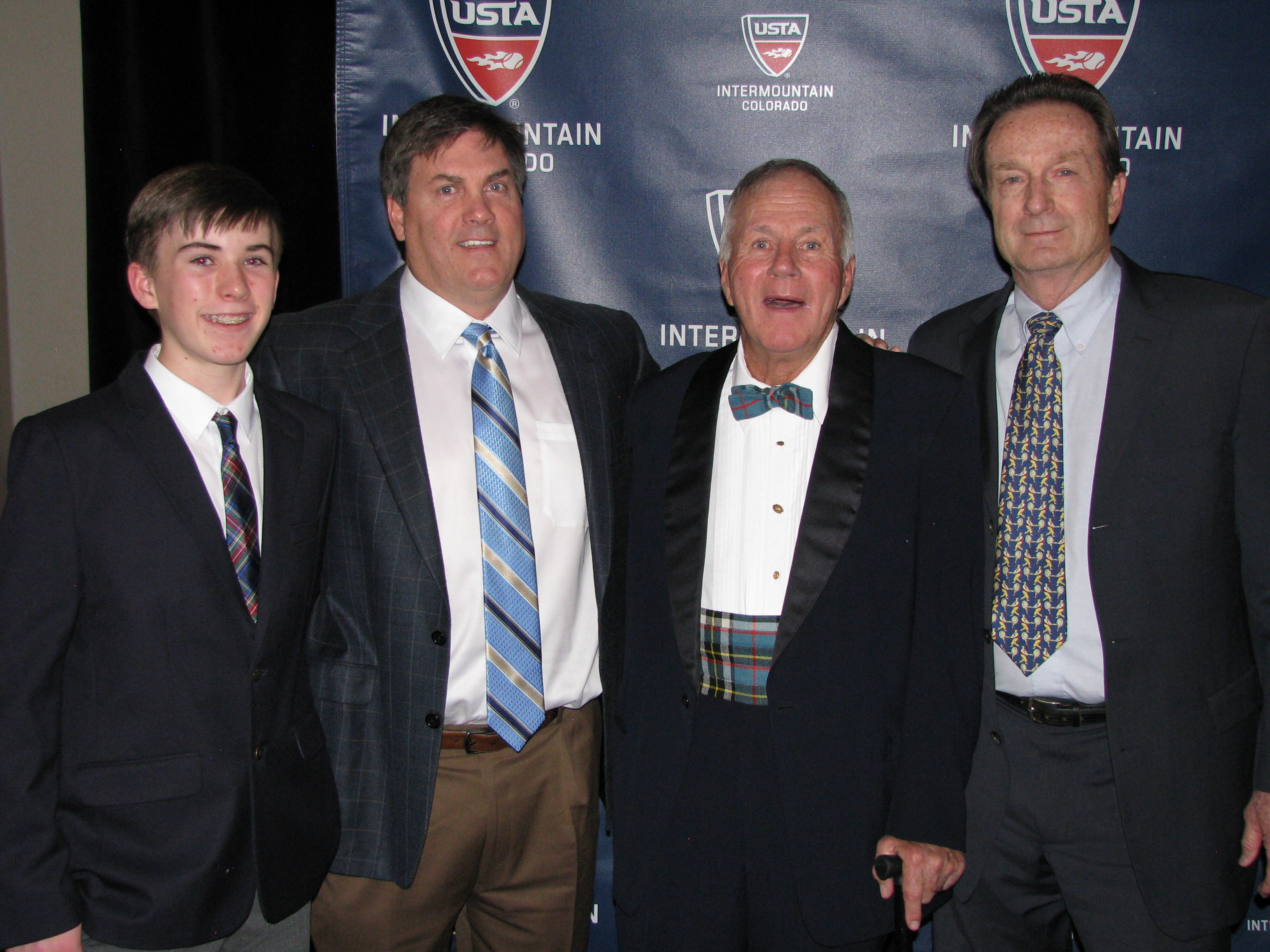 It's an exciting night for Ryan Burbary, left, Adam Burbary, Art ...