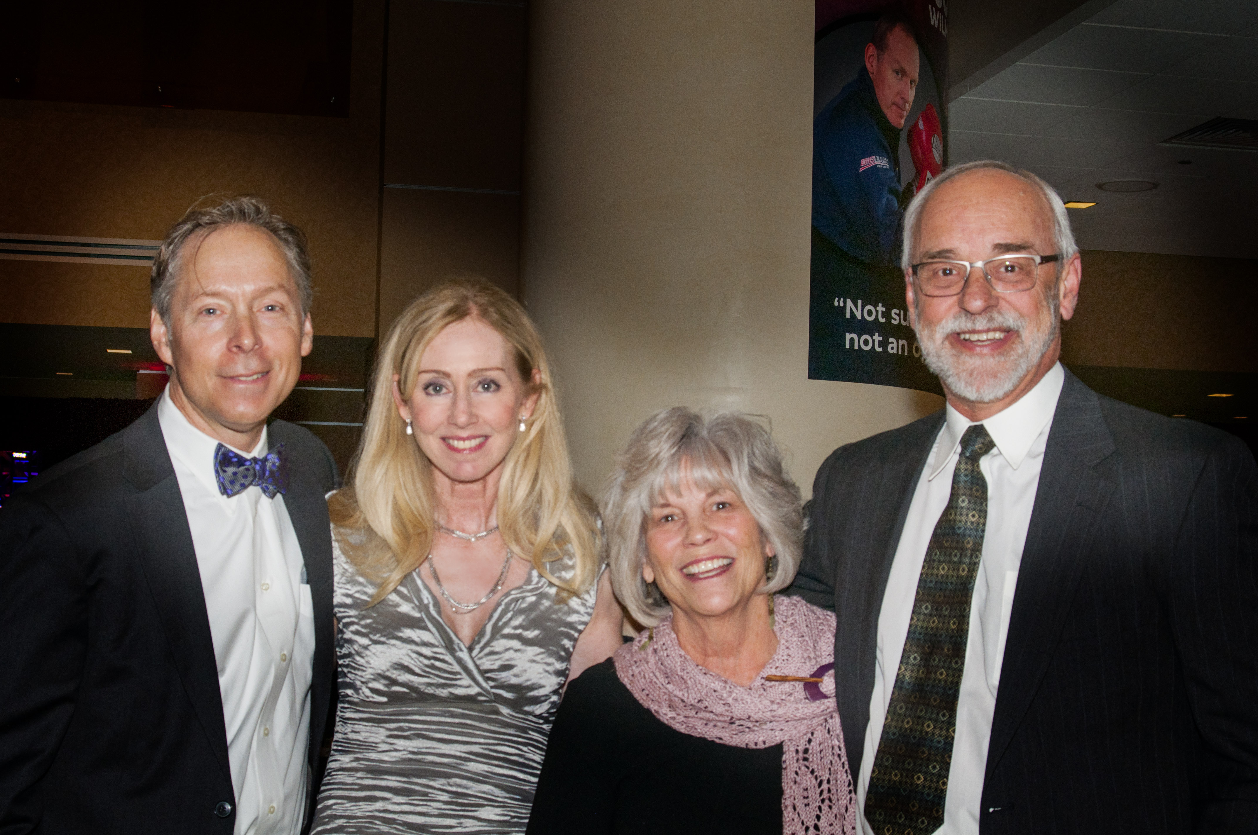 Kevin and Lynn Scott with Carol and David Diener