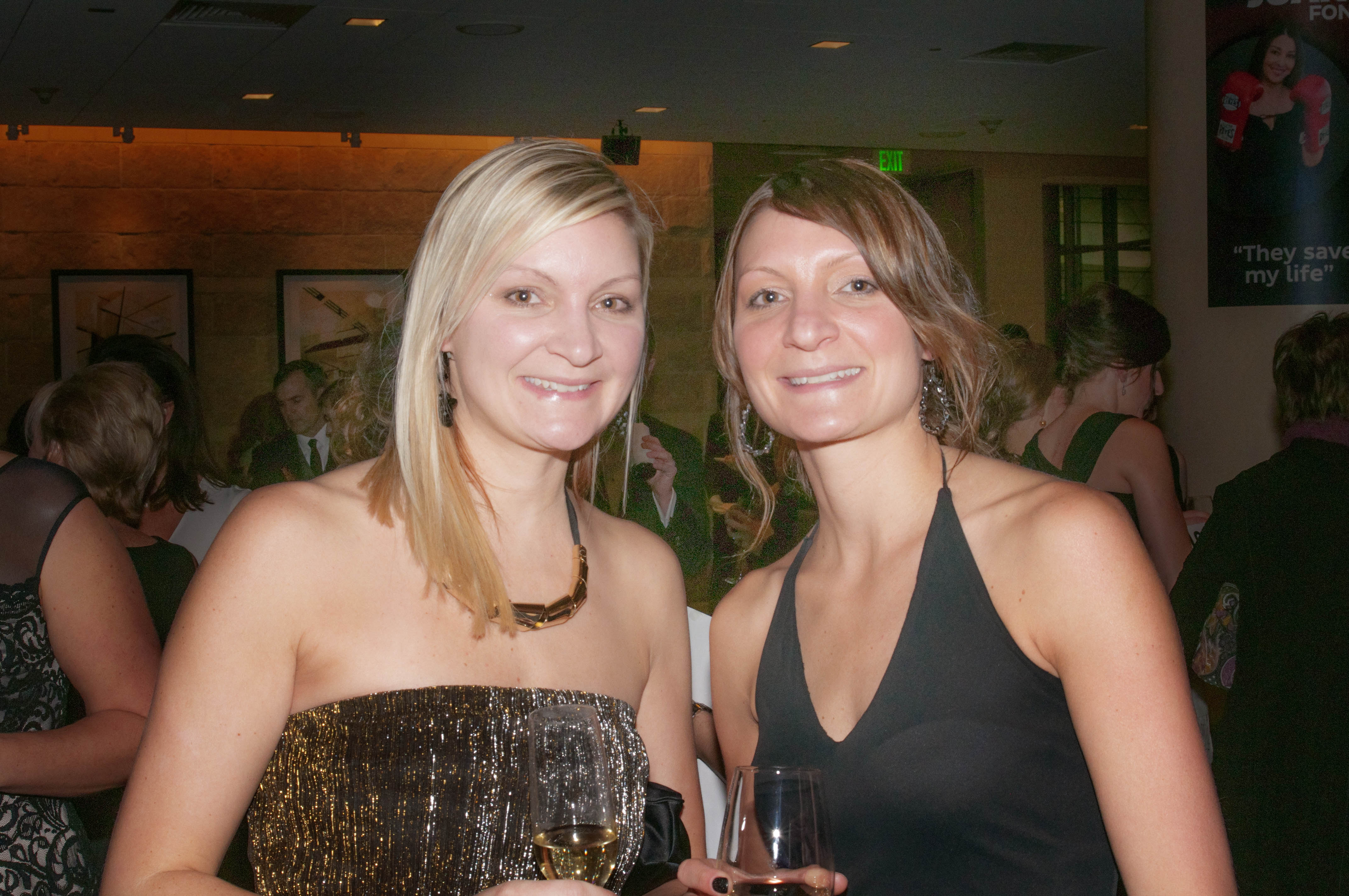 Sisters Sharon Boerner and Cheryl Meguid