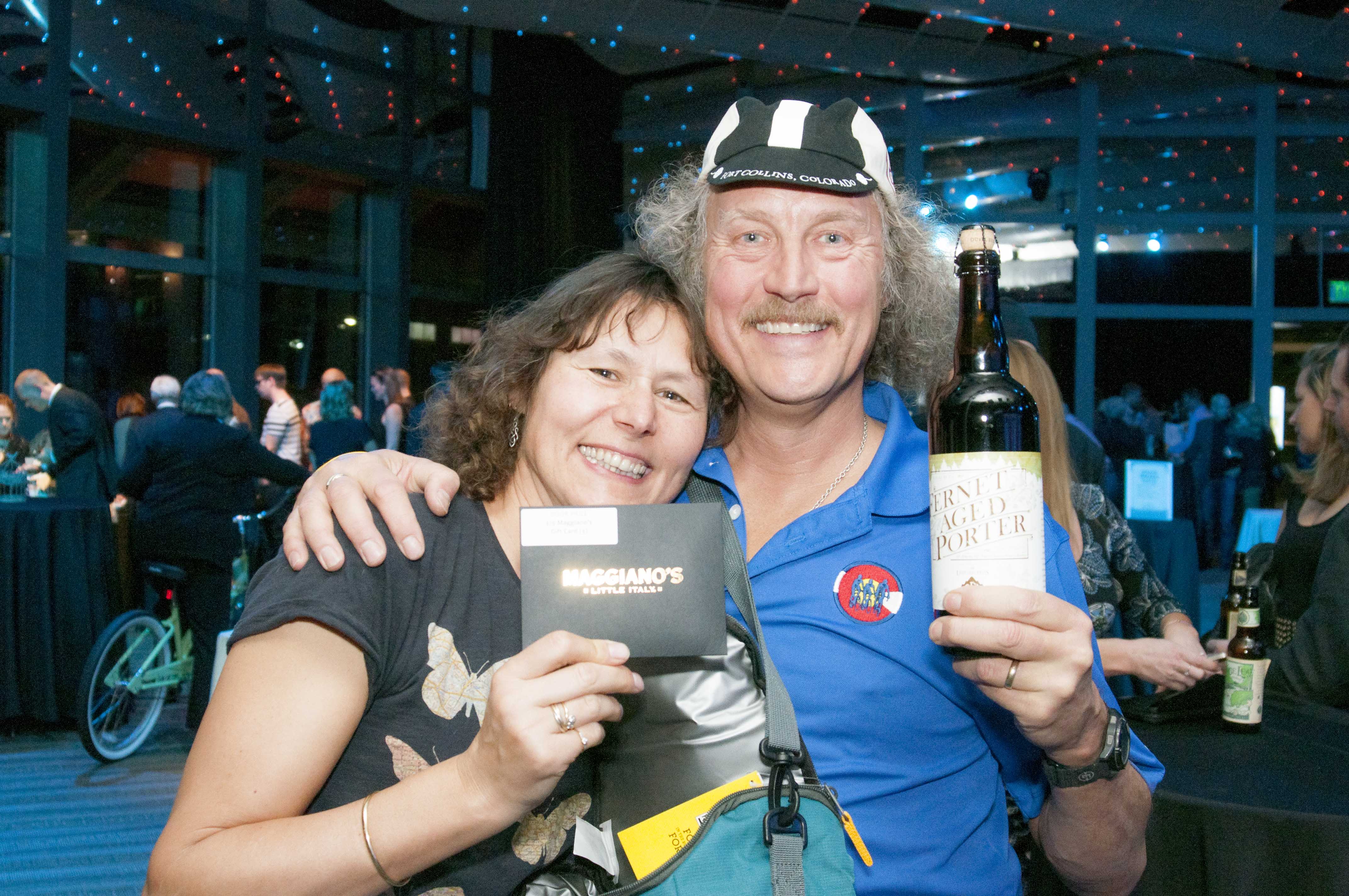 Winners: Jane Harbert and Ian Monk