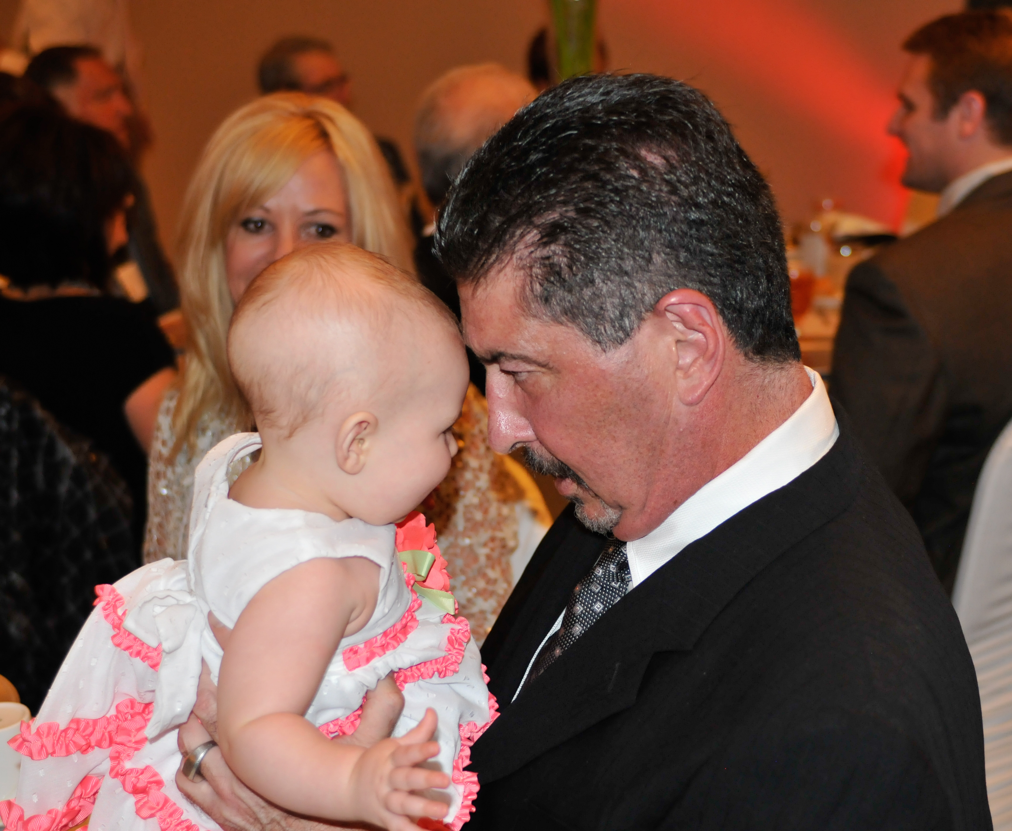 Little Emma and Mike DeRose