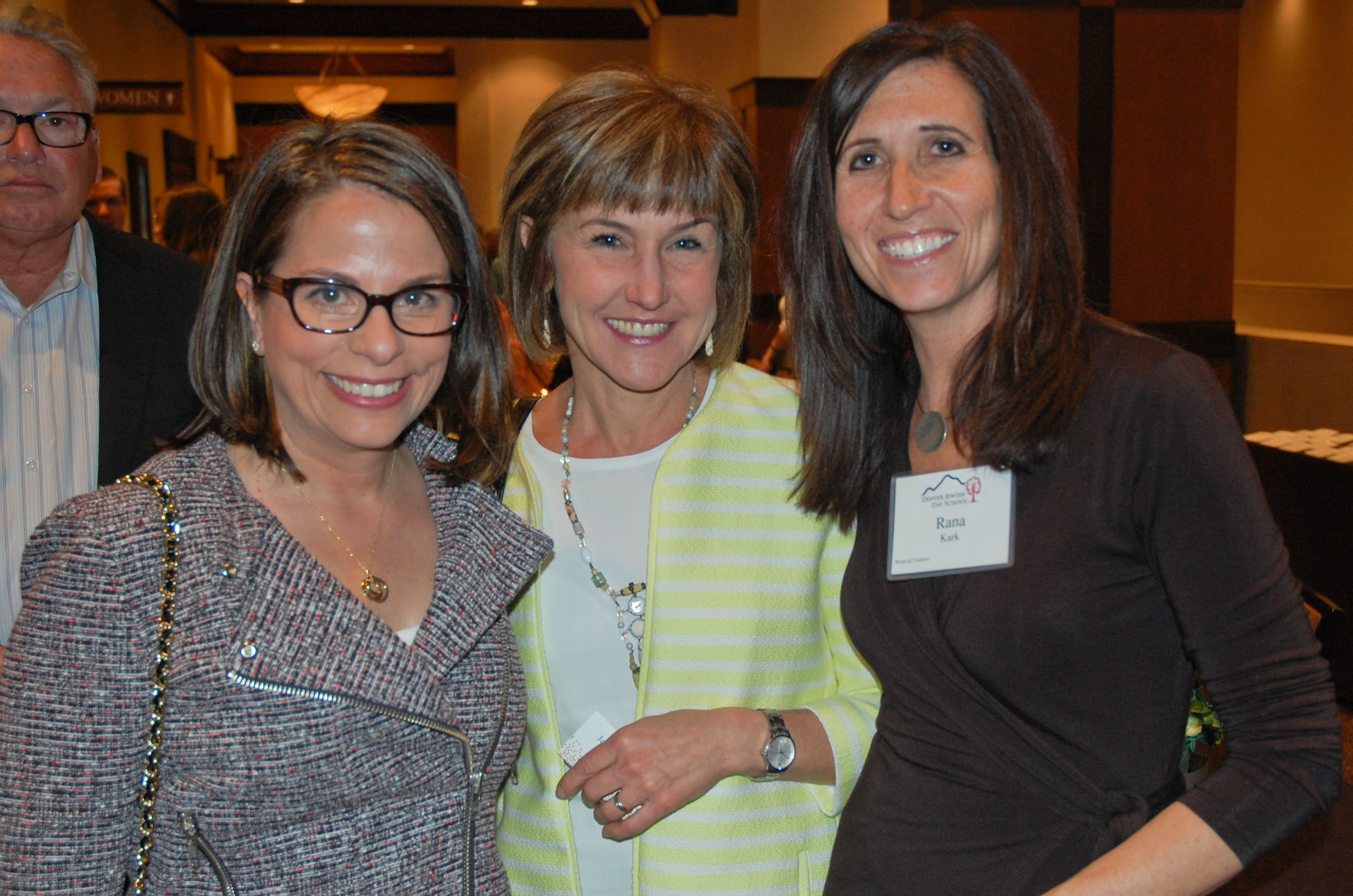 Lisa Gergely, left, Jennifer Wiener, Rana Kark