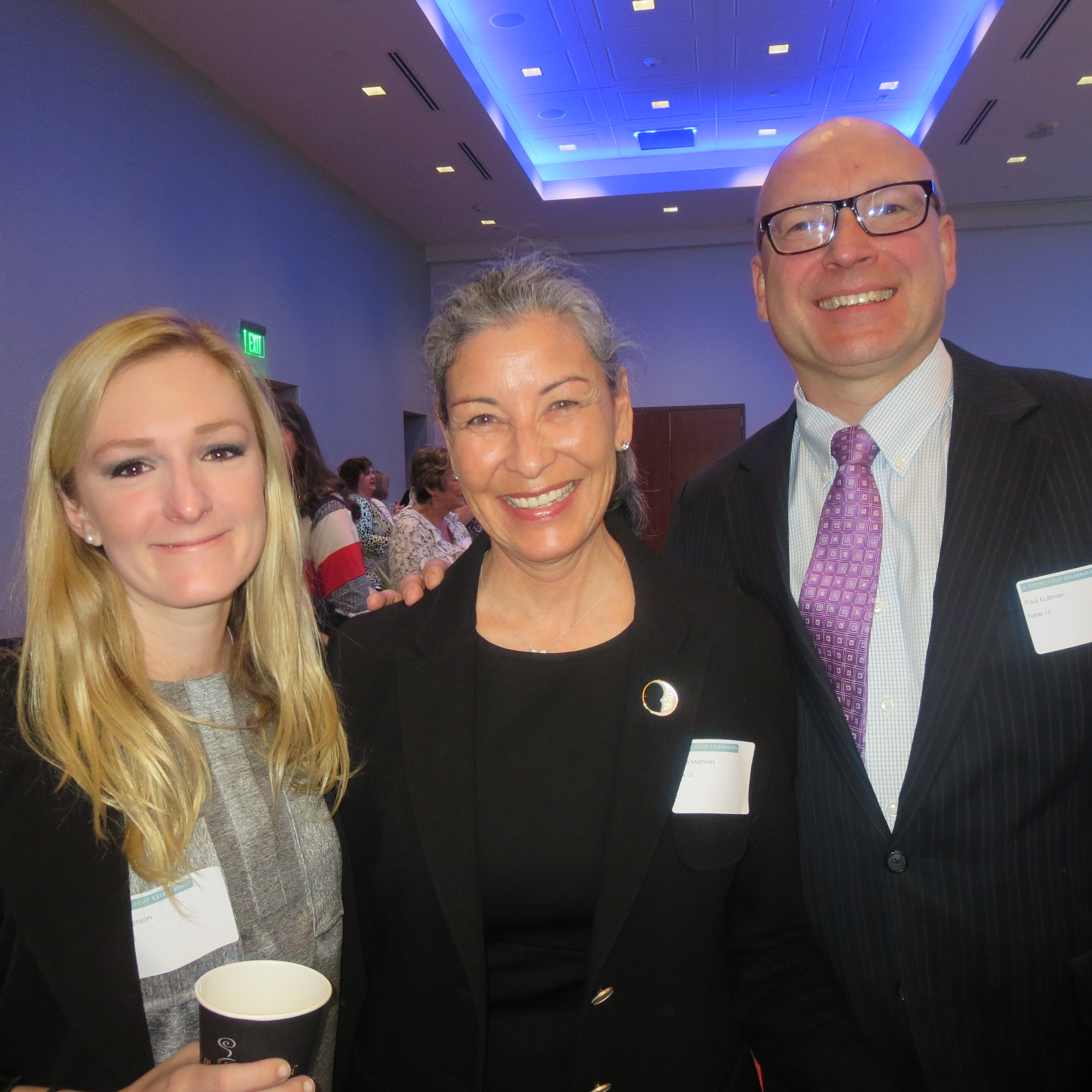 L to R: Emily Benson, Felicia Naranjo Martinez, Paul Kallman