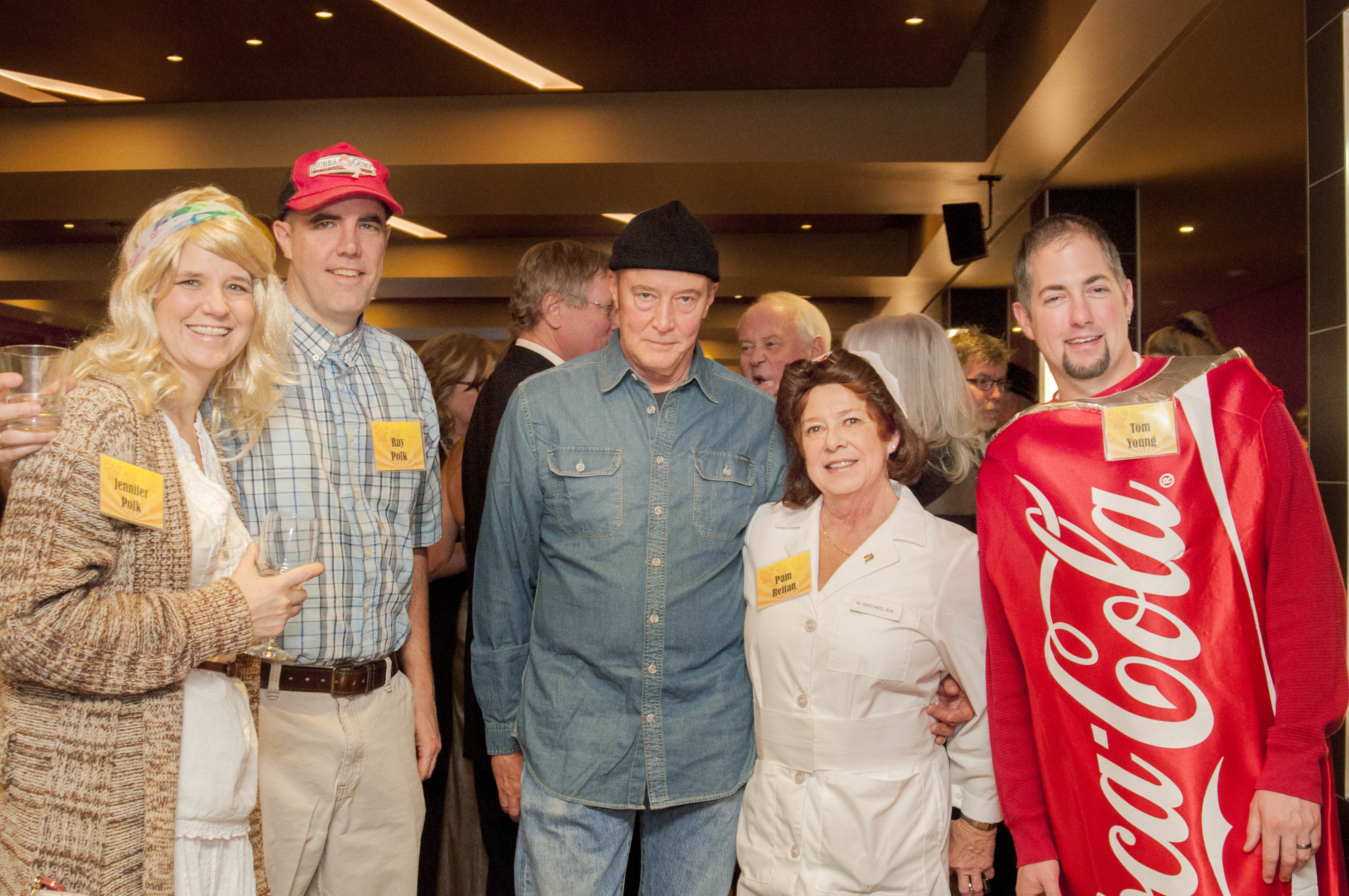 Jennifer and Ray Polk, Terry and Pam Reitan, Tom Young