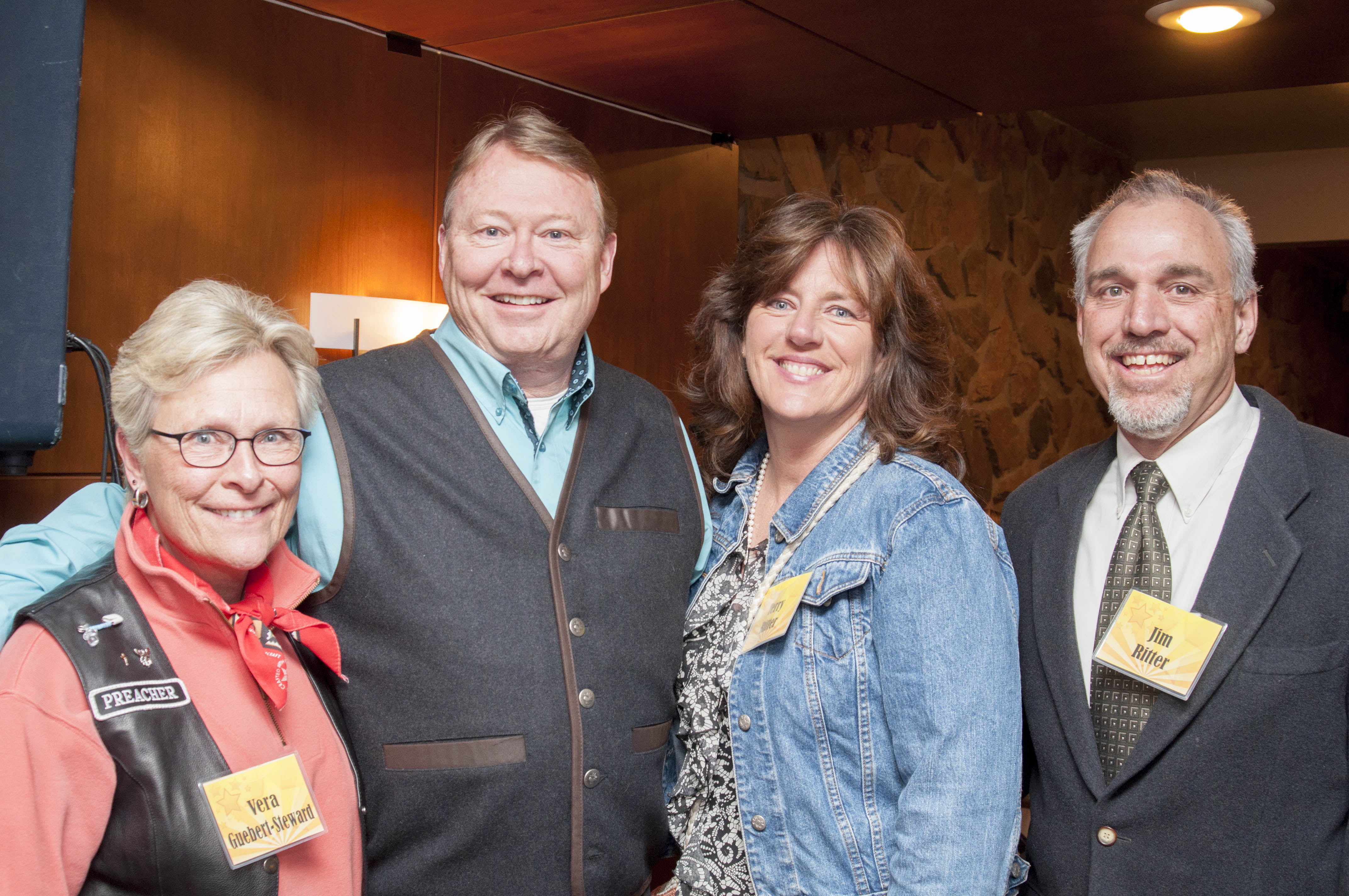 Vera and Mark Guebart Steward, Terry & Jim Ritter