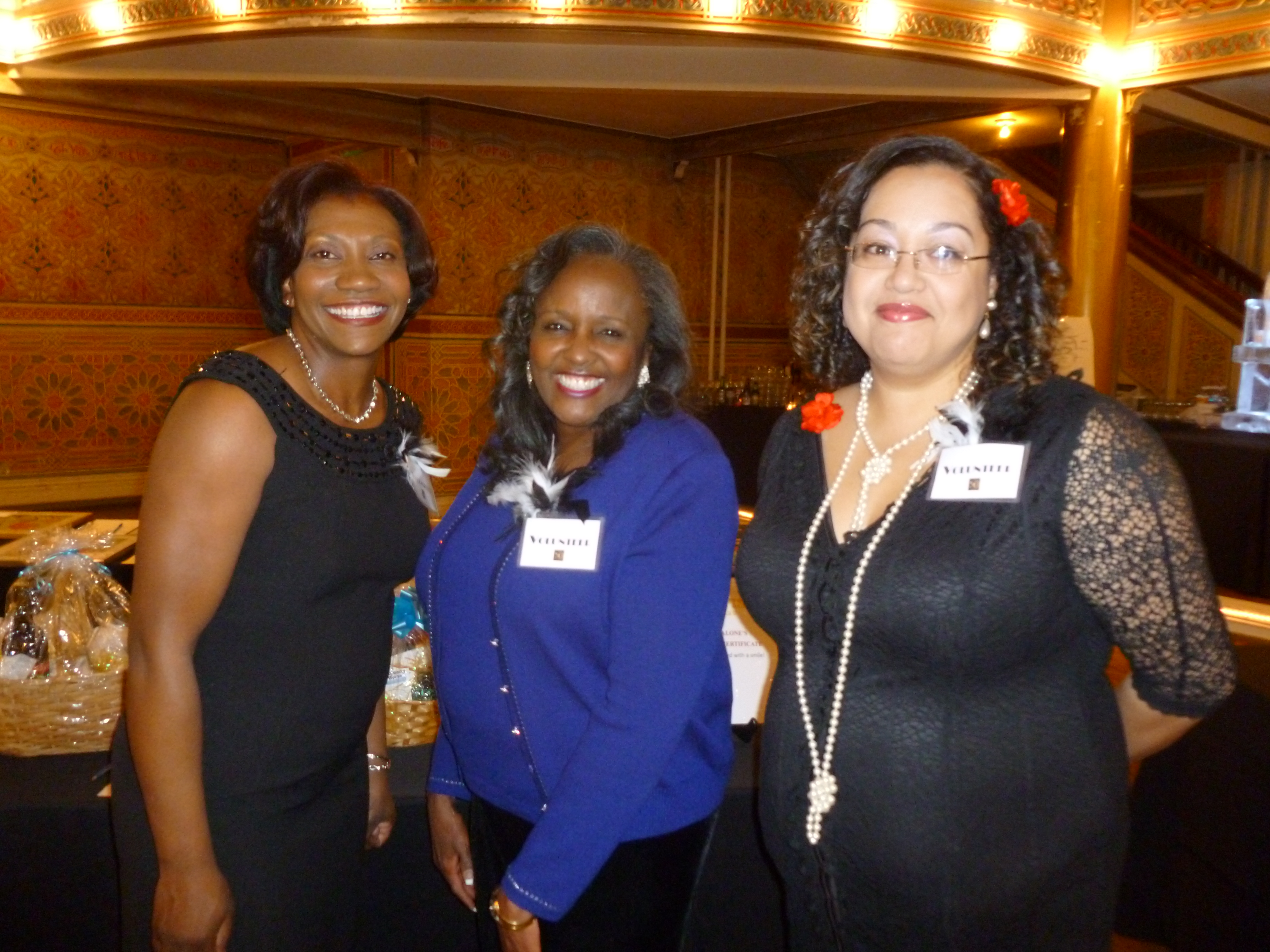 (l to r): Marshelle Fox, Deborah Riley and Zodella Cole