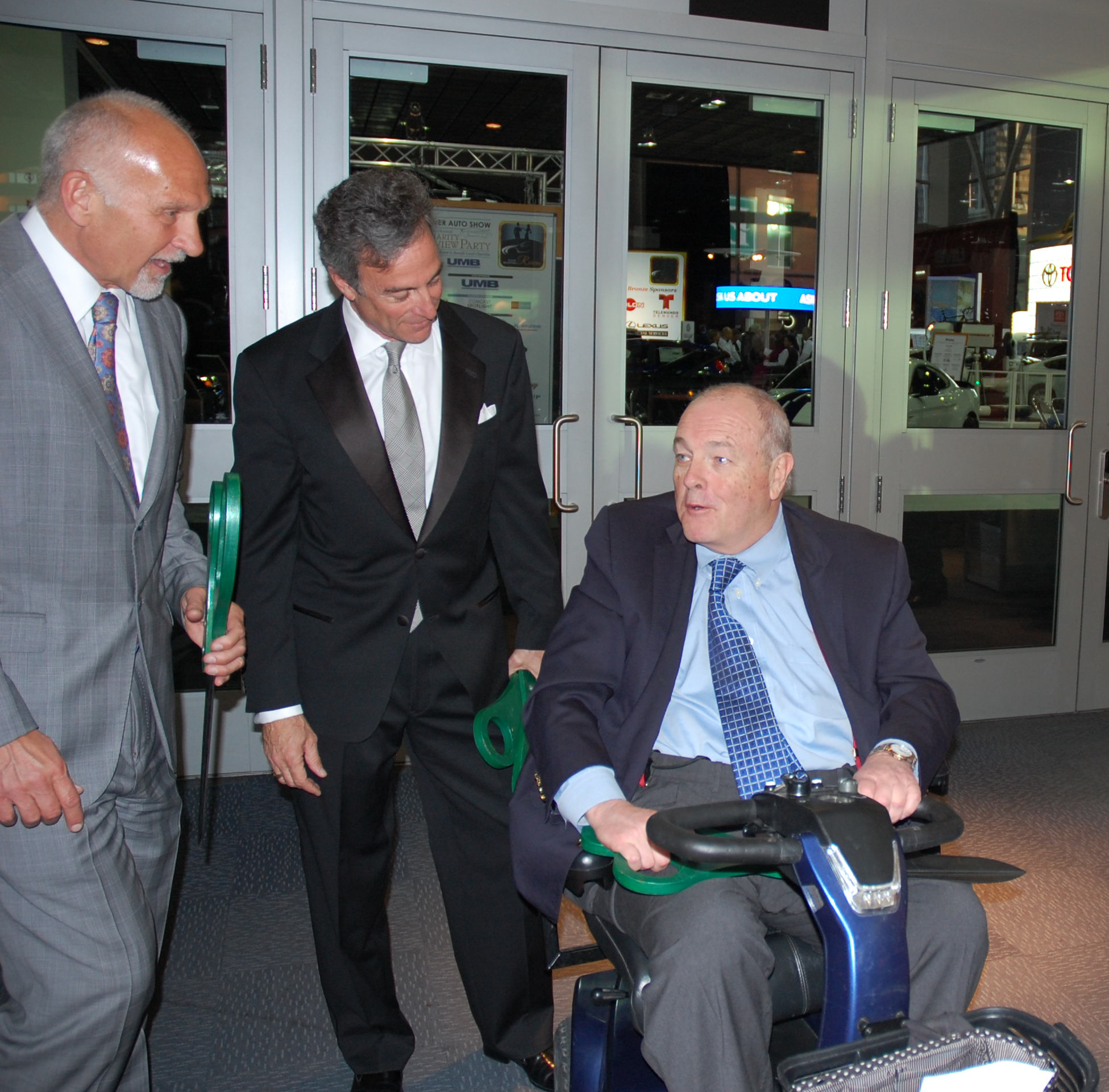 Mac Tully of the Denver Post, Gregg Stone and Dean Singleton