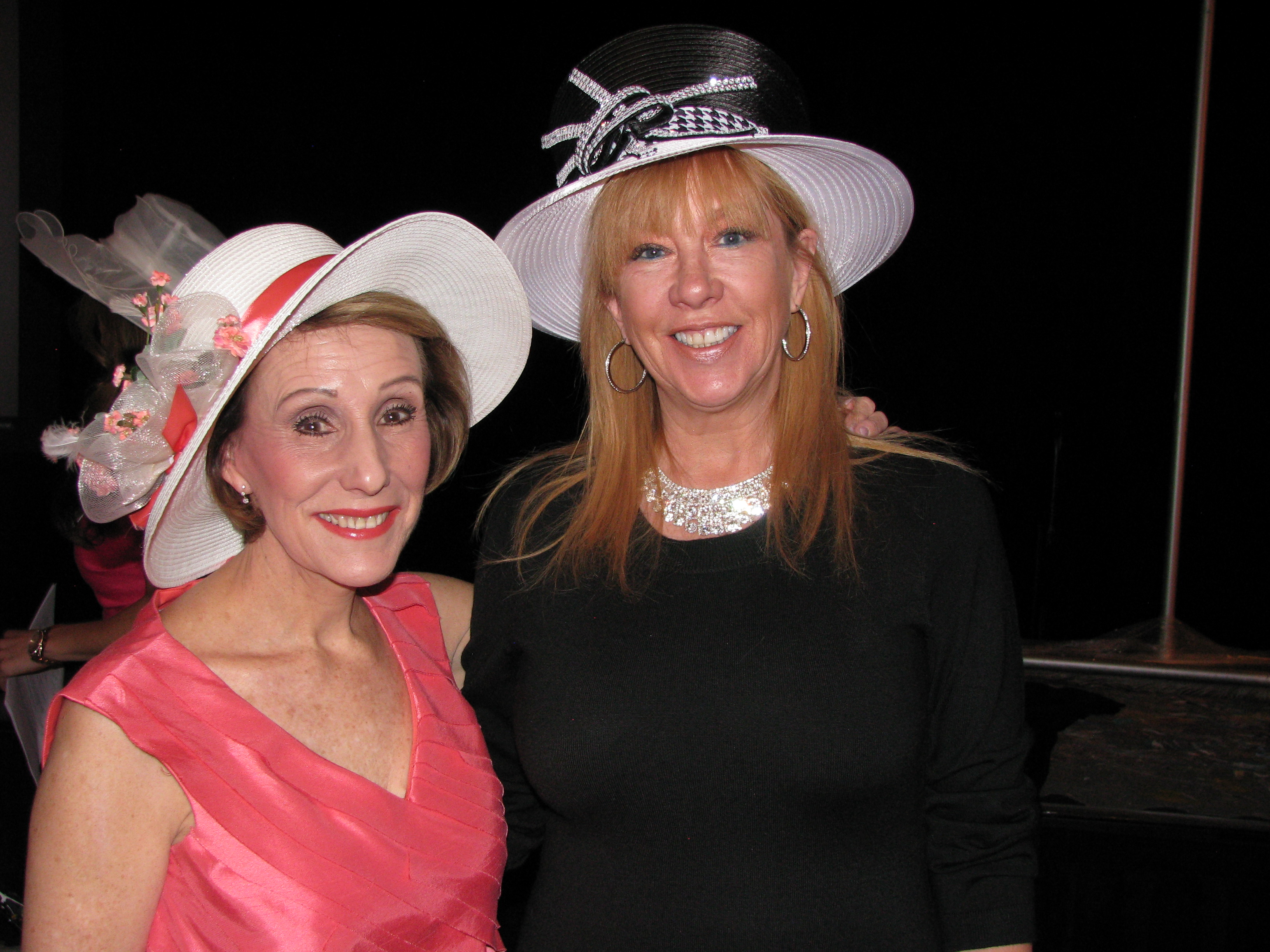Jane Pope Meehan, left, smiles with Auction Diva Extraordinaire Shelly ...