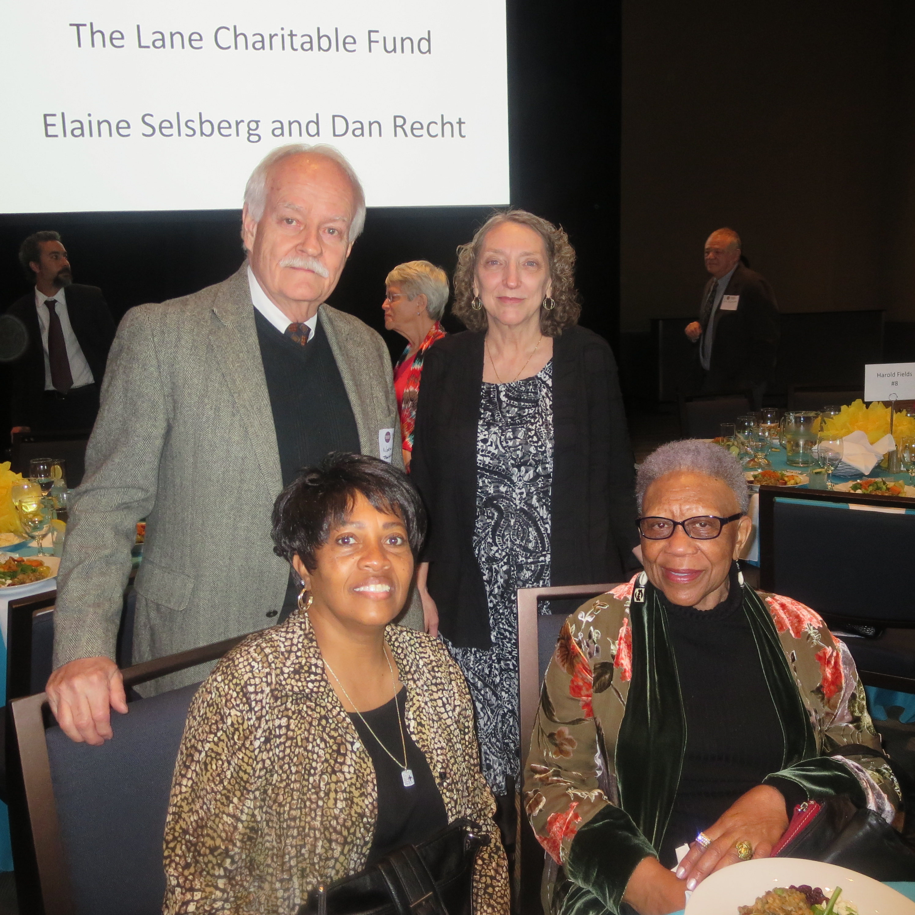 Back: Norm Dewhurst, Claudia Fields. Front: Myrtle Davis, Ada Beasley