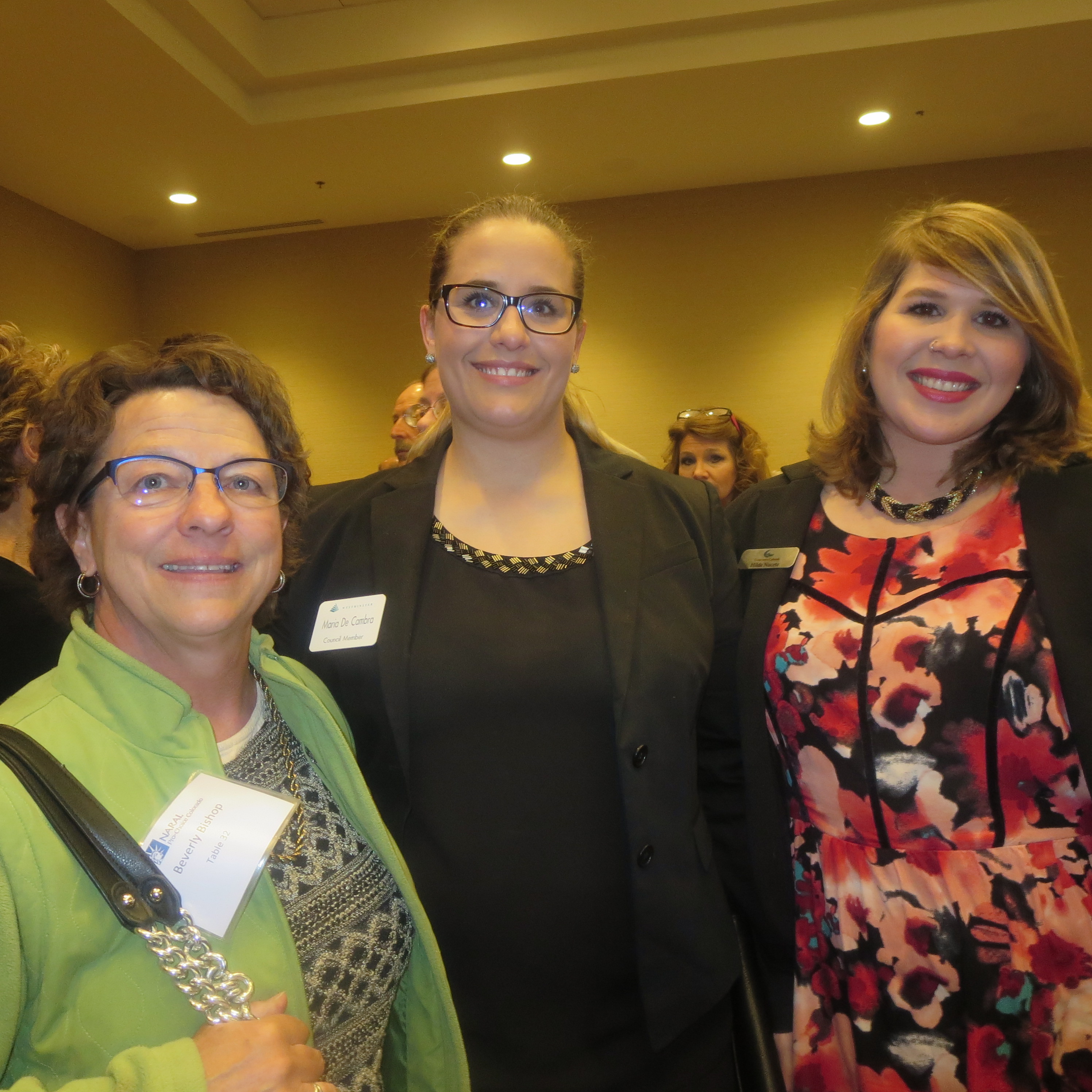 L to R: Beverly Bishop, Maria De Cambra, Westminster City Council ...