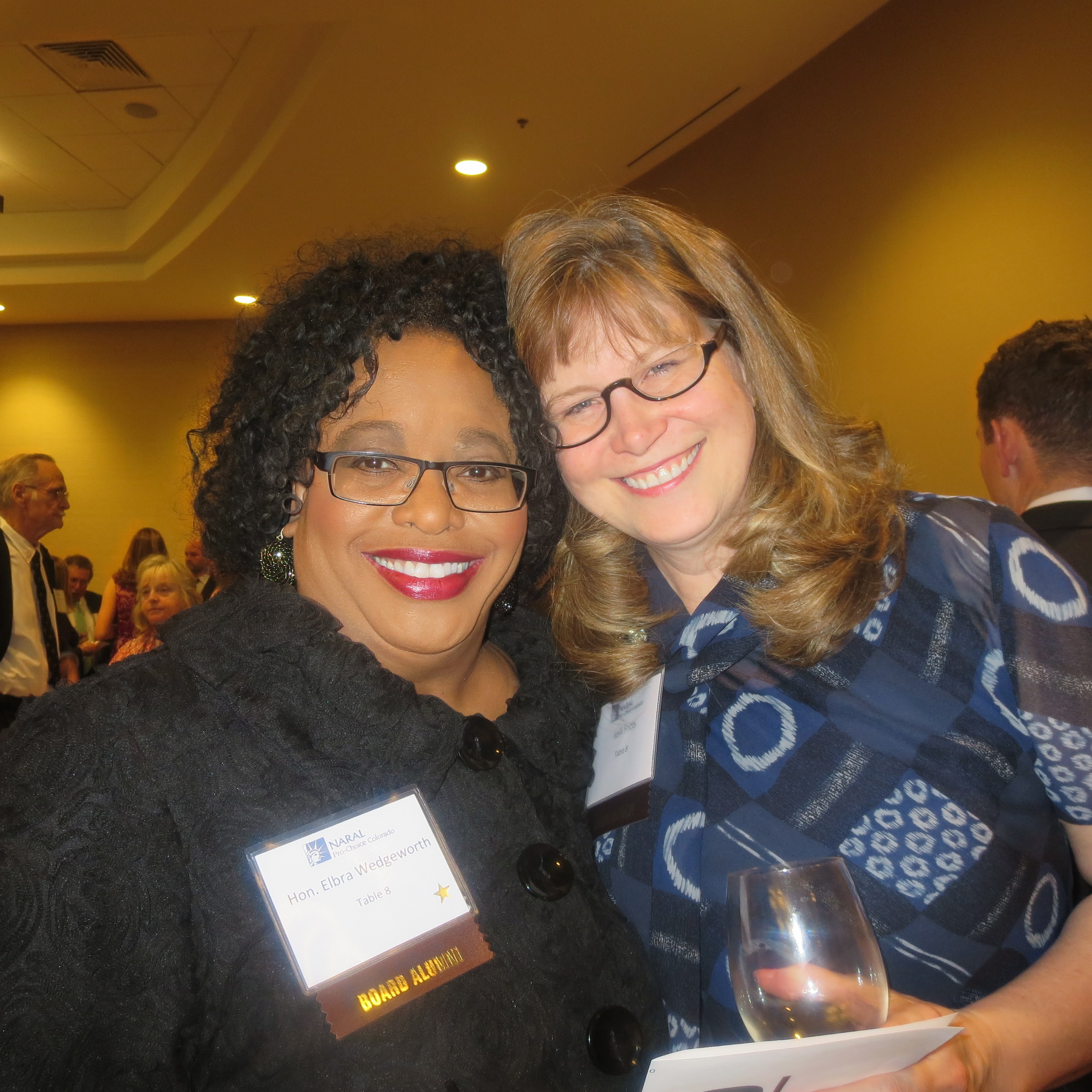 Hon. Elbra Wedgeworth, Kelli Fritts