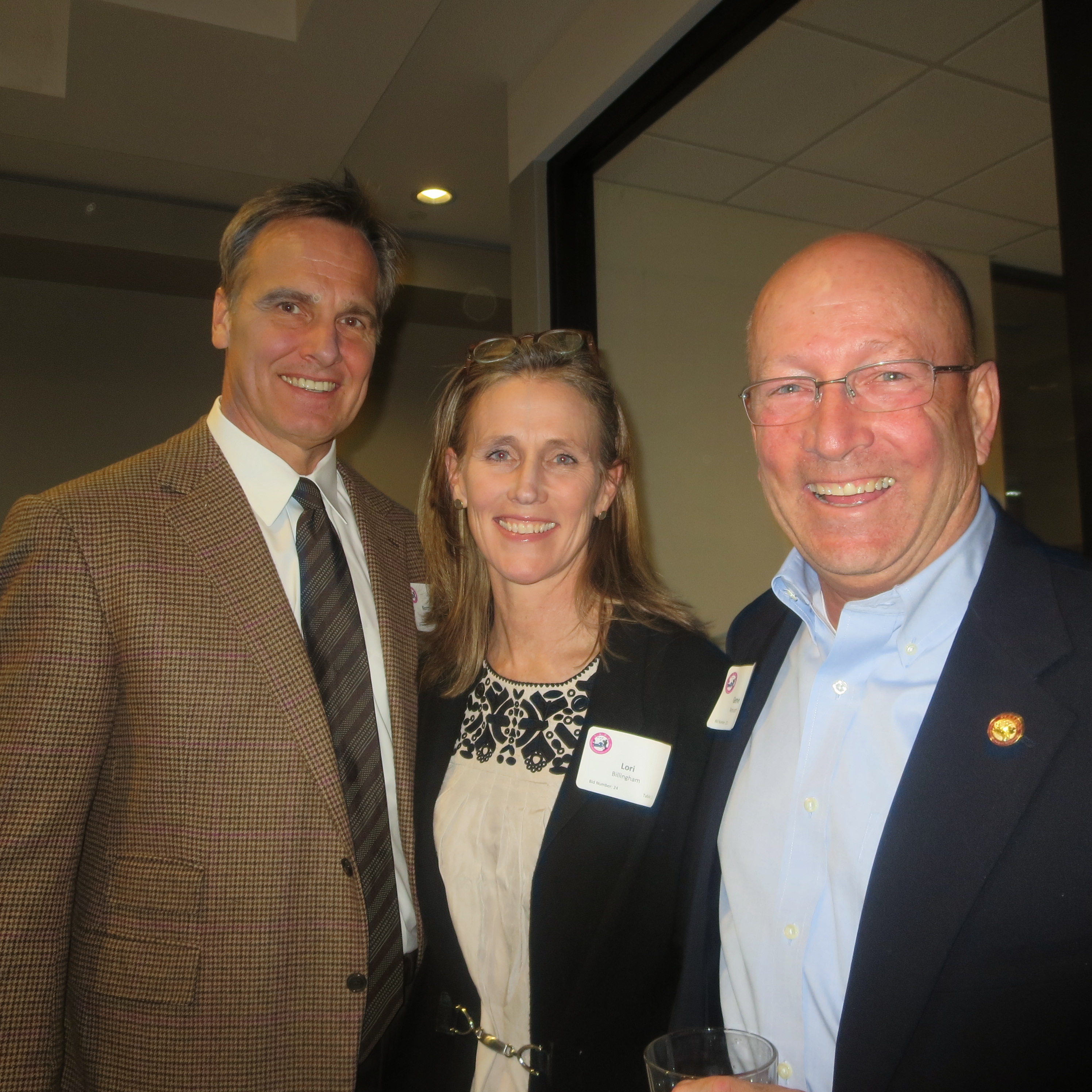 L to R: Norman & Lori Bellingham, Gen. Gene Renuart