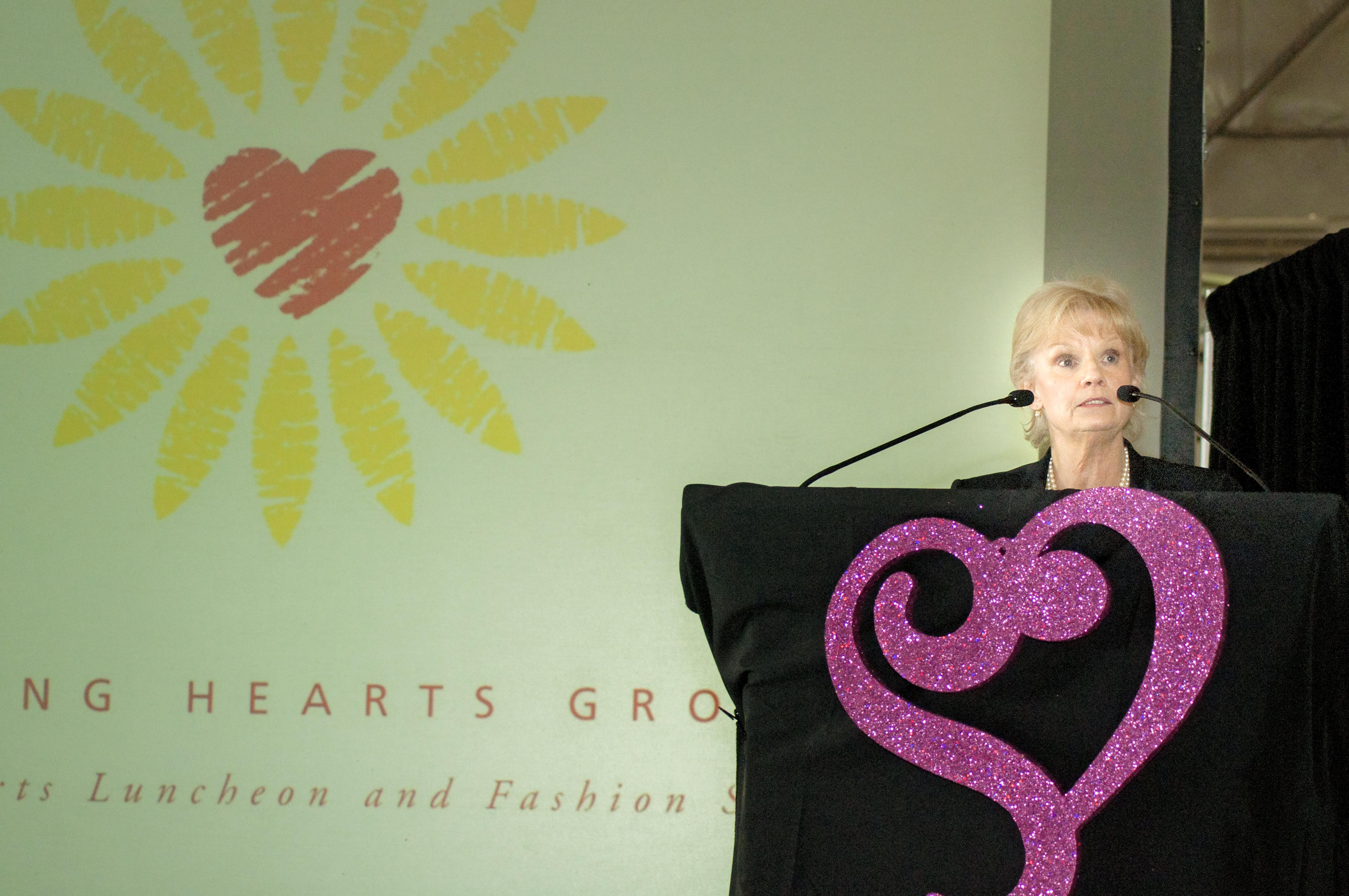 Event organizer Lyn Schaffer celebrates the 30th Anniversary