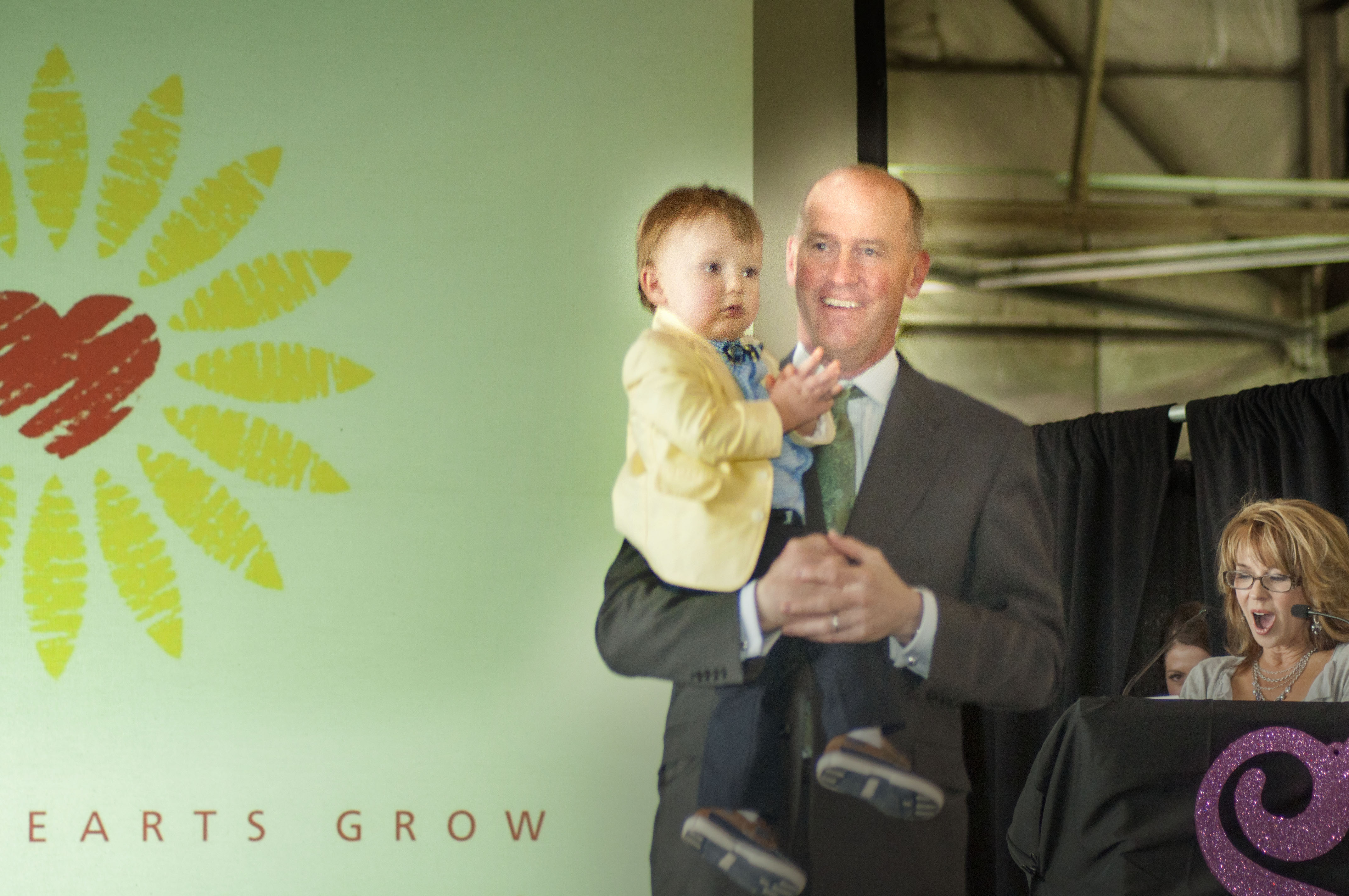 Dr. Max Mitchell with Owen