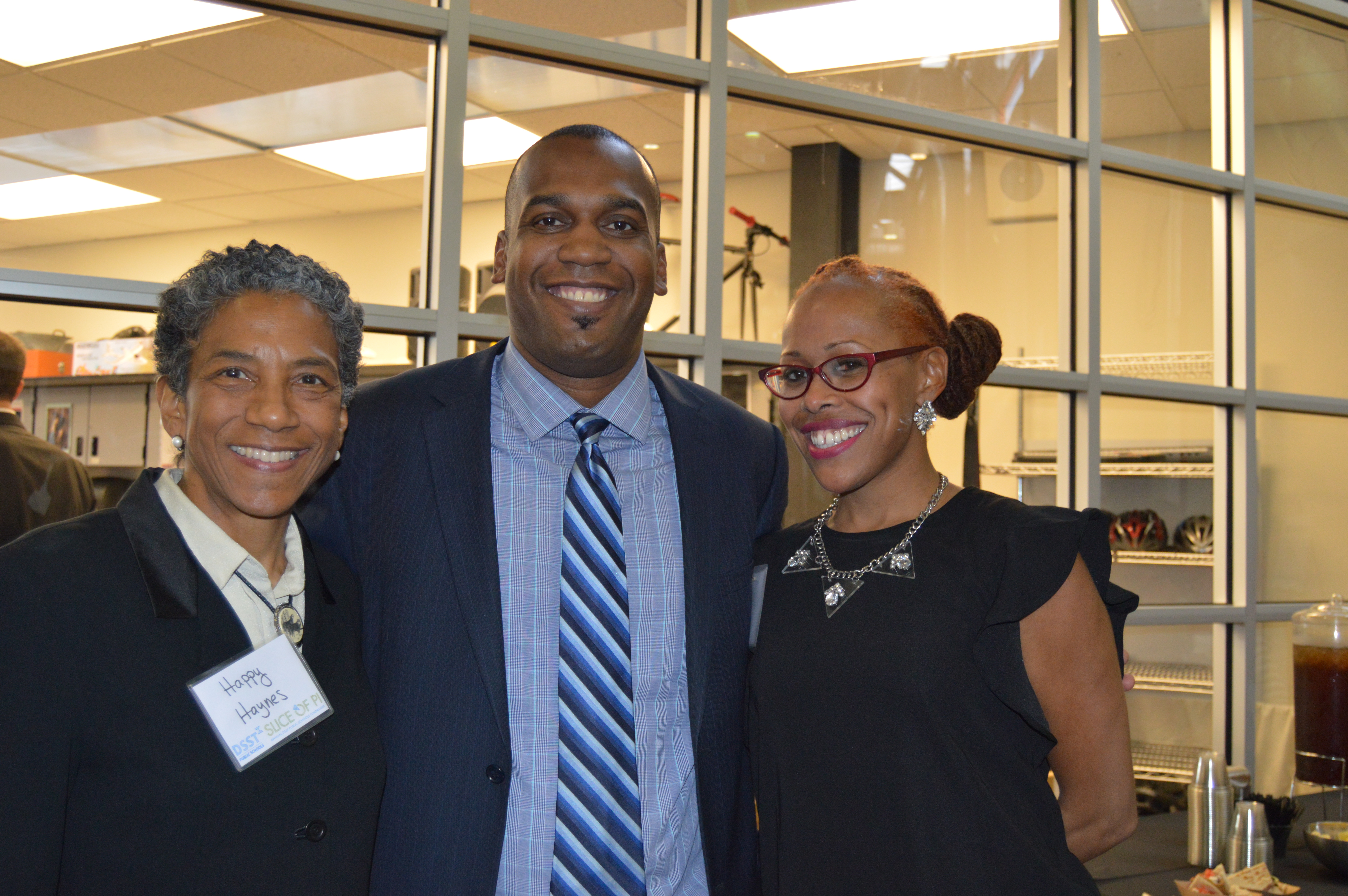 (l to r): Happy Haynes, Jason Gaulden and Danette Hollowell