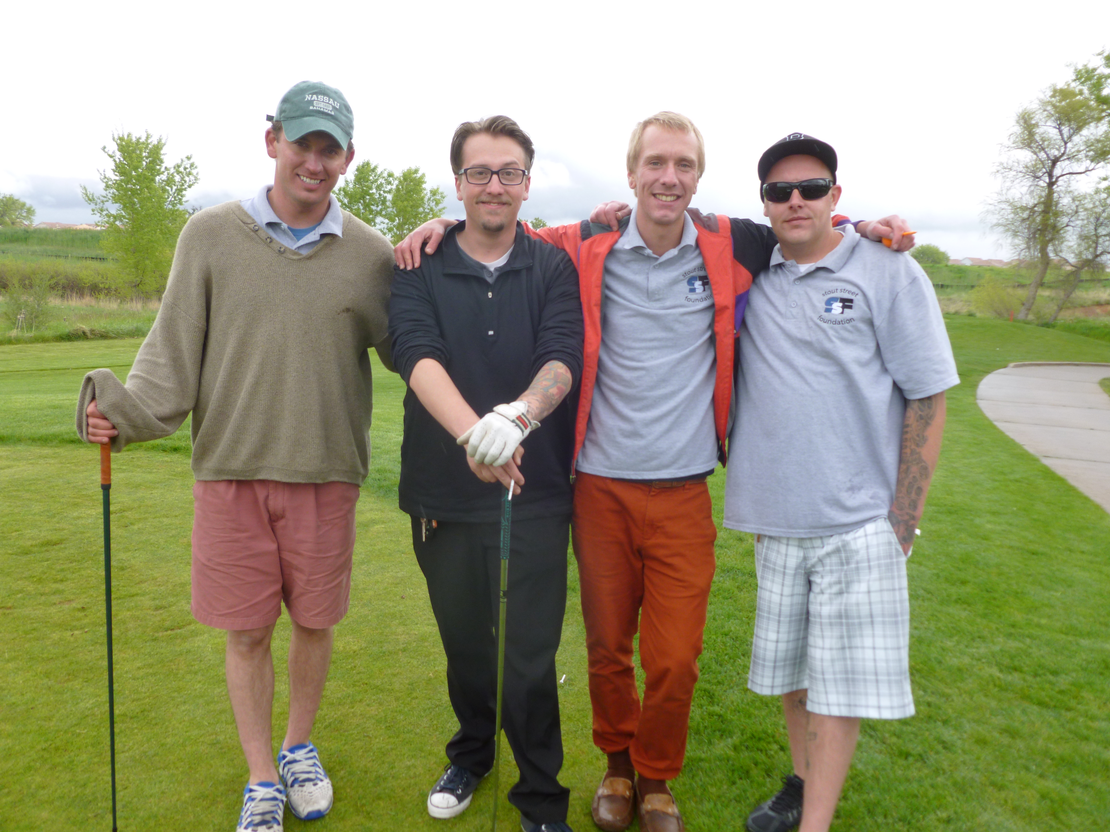 (l to r): Timothy Robison, Scott Kindle, Andrew Leblond and Kyle Seller