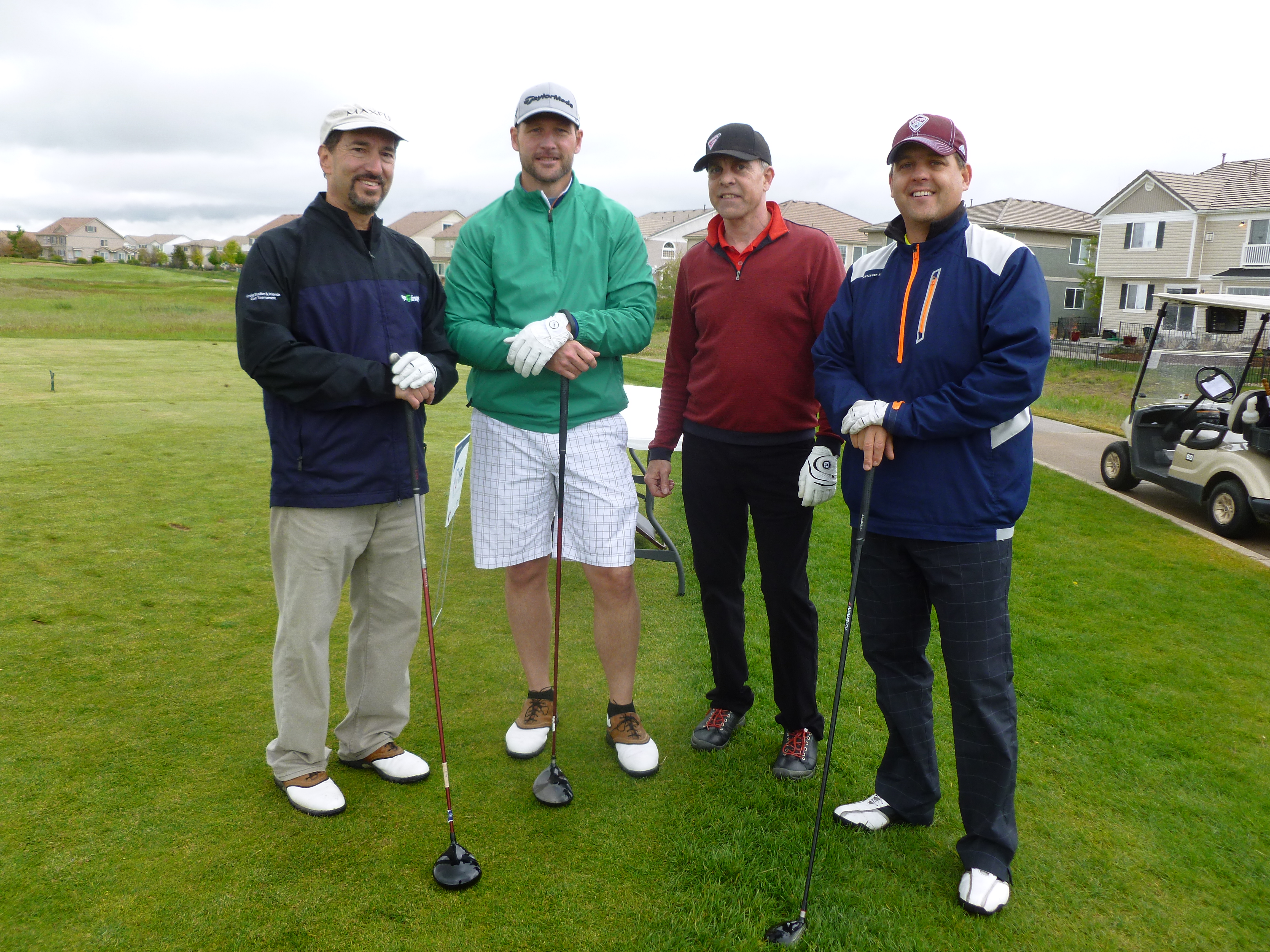 (l to r): Larry Reef, Jason Levesque, Jimmy Burds and David Pocs
