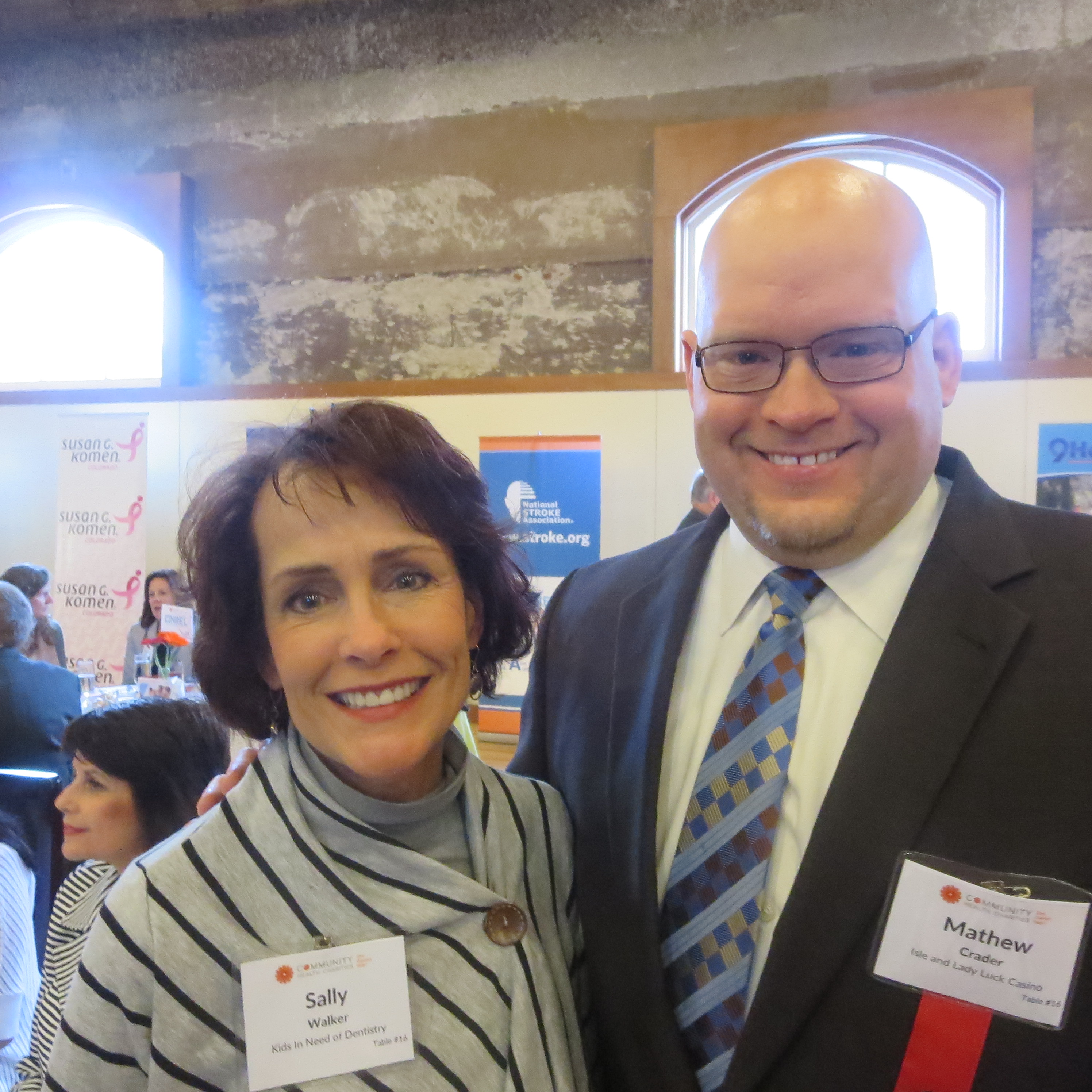 Sally Walker, Matthew Crader