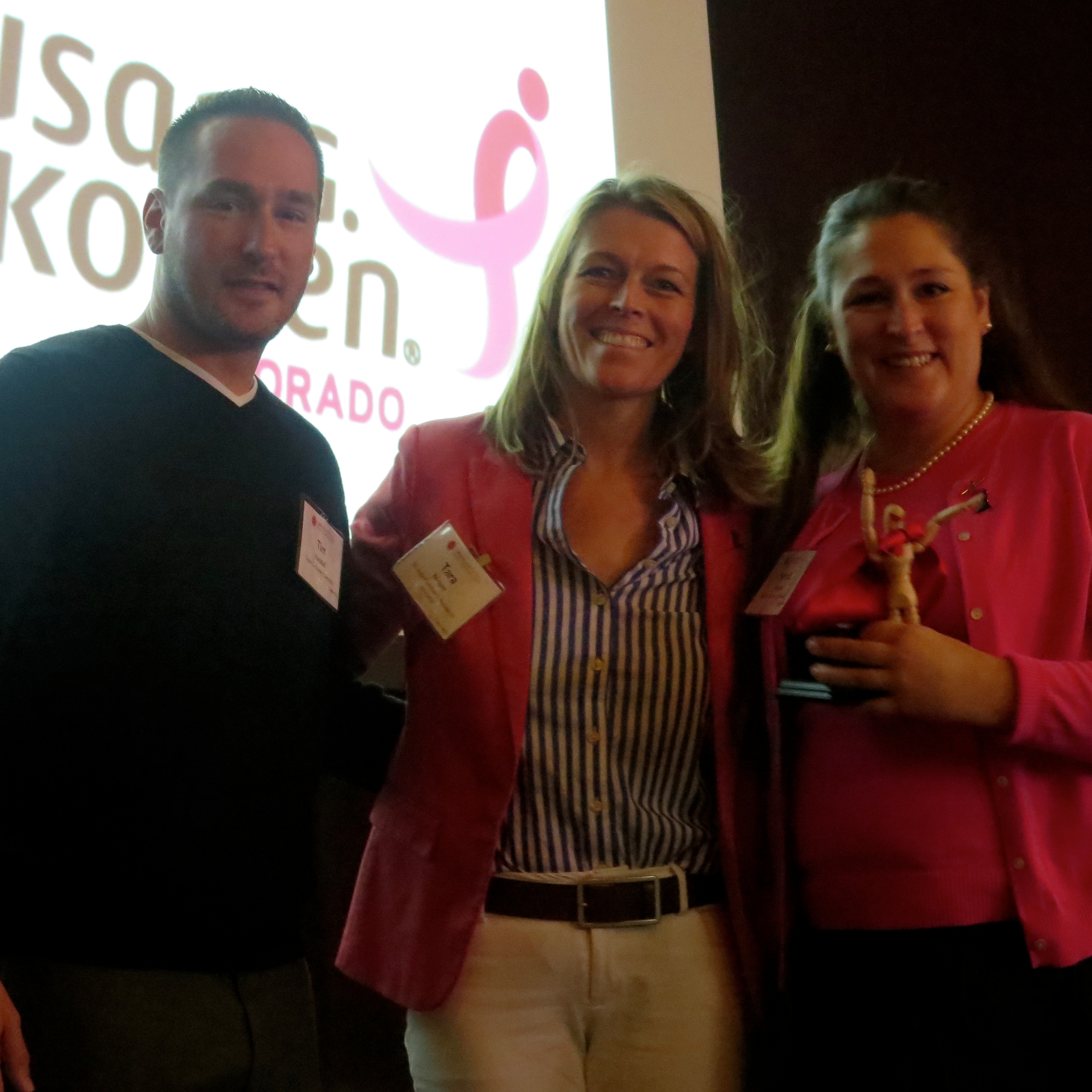 Becky Haddad's children accepting 2015 Community Health Hero Award for ...