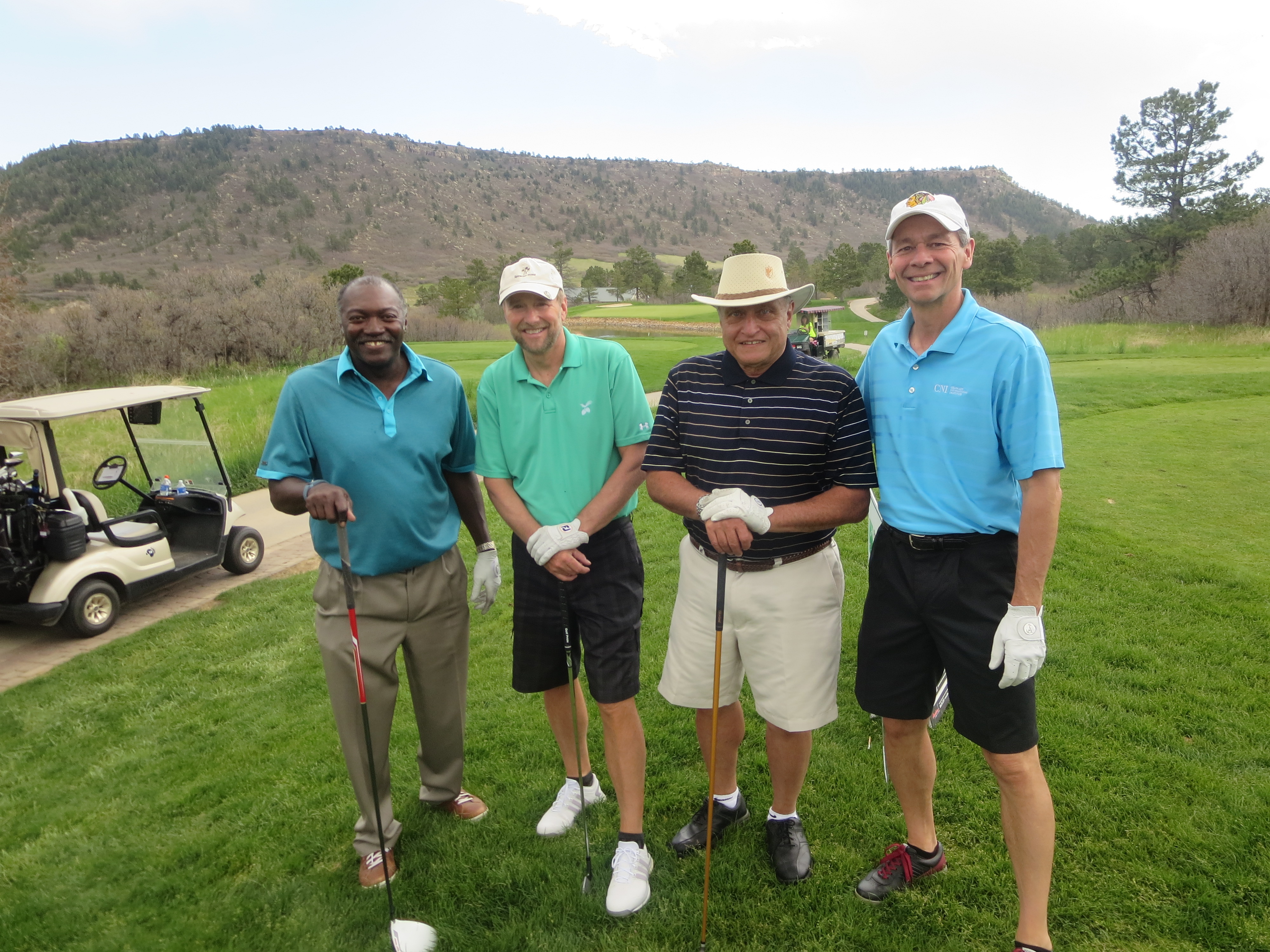 L to R: Eula Adams, Don White, Jack Kalabrese, Steve Sotwick