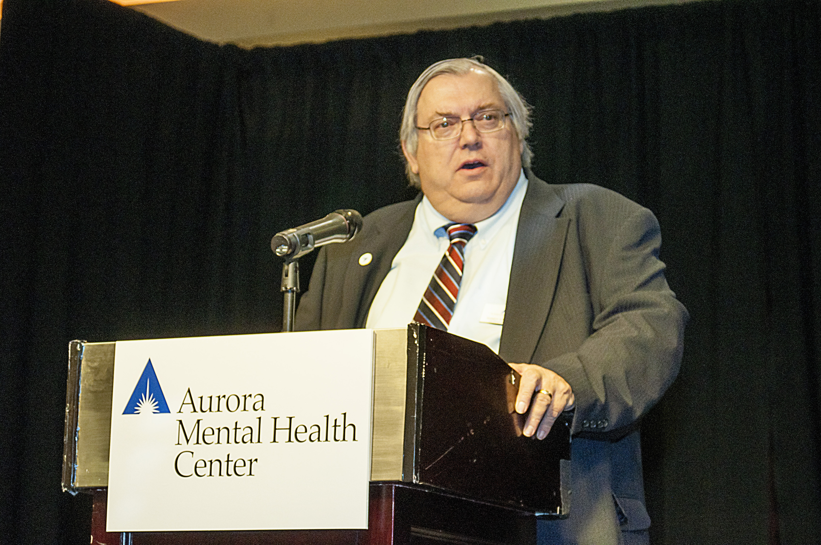 CEO Randy Stith described the benefits of the Aurora Youth Options