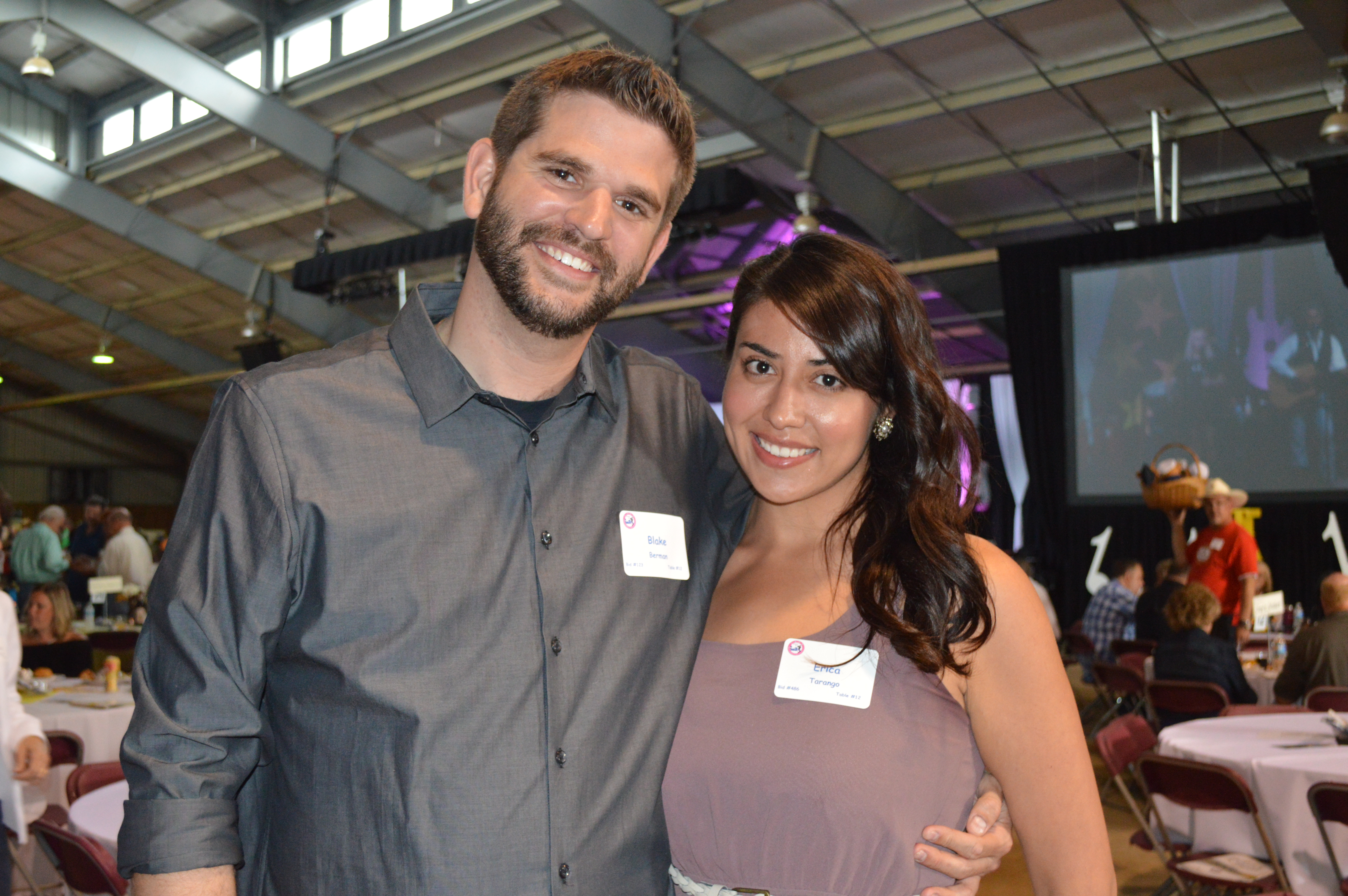 Blake Berman and Erica Tarango