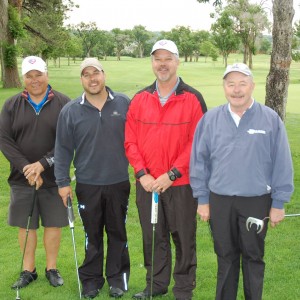 Mike Cafasso, left, Brenda Passarelli, Joe Miller, Ronda Gasperetti